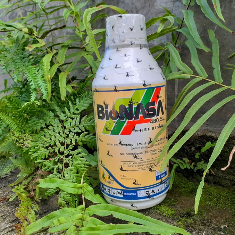 Herbisida BIONASA 480SL 1 liter ka/ Herbisida Sistemik Pengendali ...