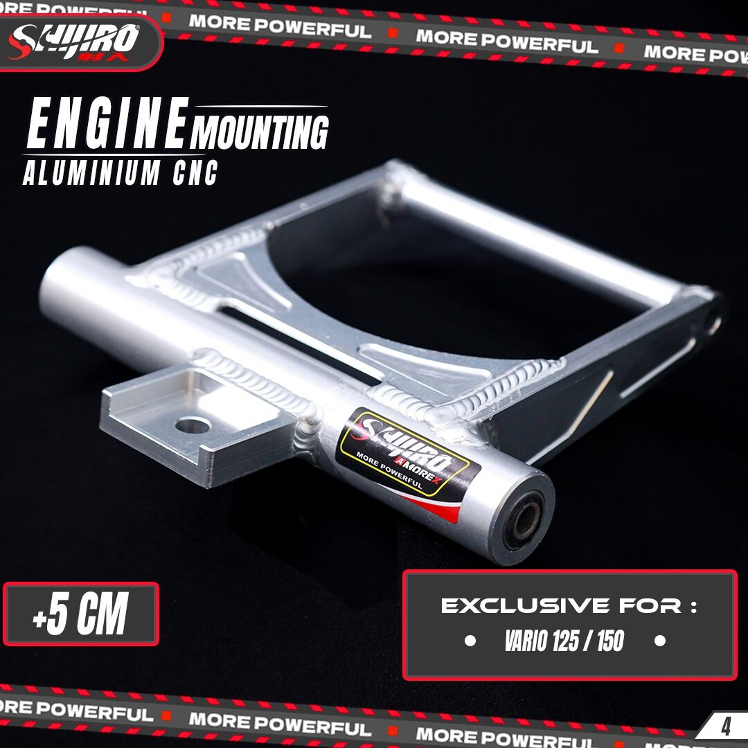 Engine Mounting Honda Vario 125 150 Old New, Shijiro CNC Project ...