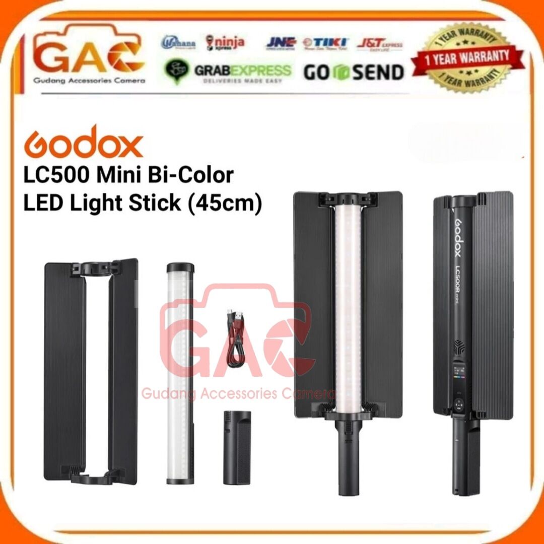 Godox LC500 Mini Bi-Color LED Light Stick 45cm LC 500 LC-500 | Lazada ...