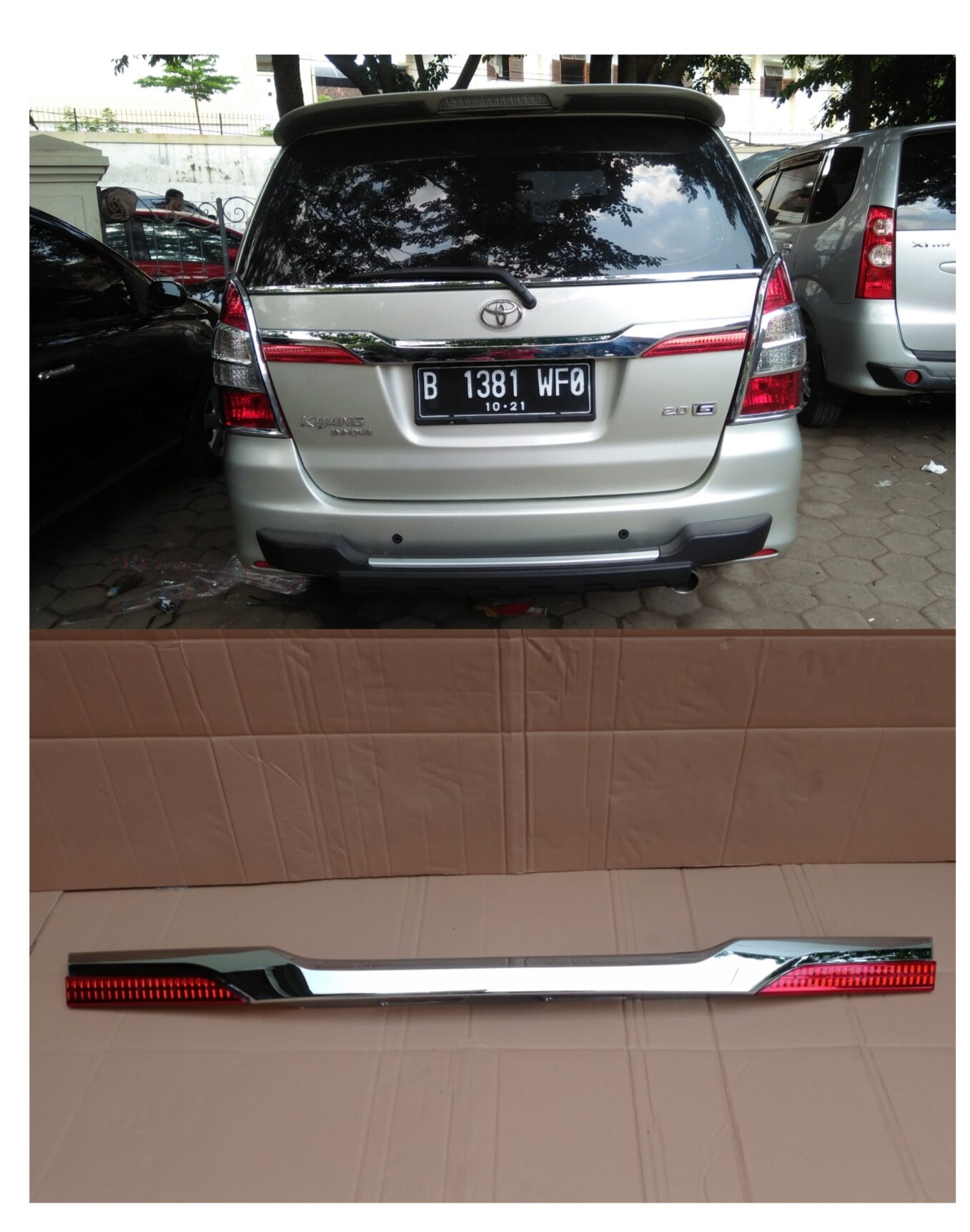 trunklid inova 2014 /grand new inova/inova barong.model ganti | Lazada ...