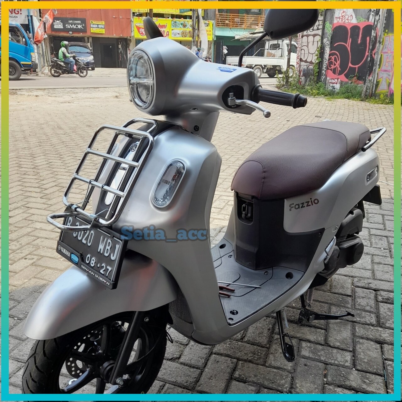 Rak Depan Breket Kranjang Behel Yamaha Fazzio | Lazada Indonesia