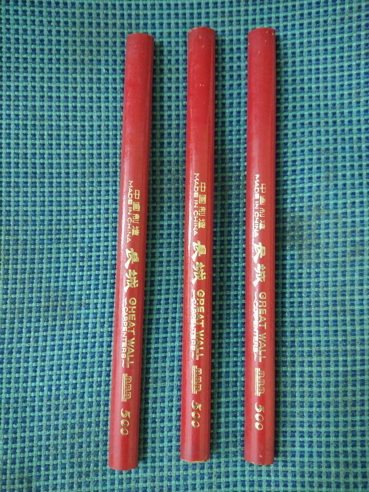 Pensil tukang kayu bangunan Carpenter pencil per 3 pcs 7 pcs | Lazada ...