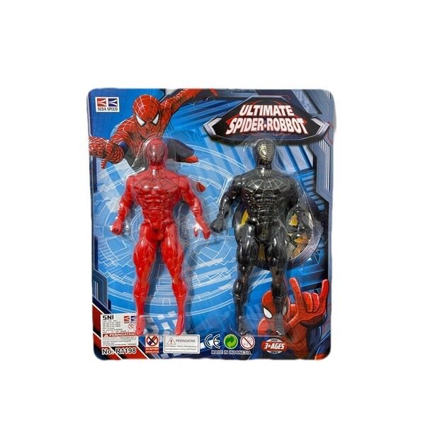 Mainan Robot SpiderMan X Venom Action Figure Marvel Avenger Spiderman ...