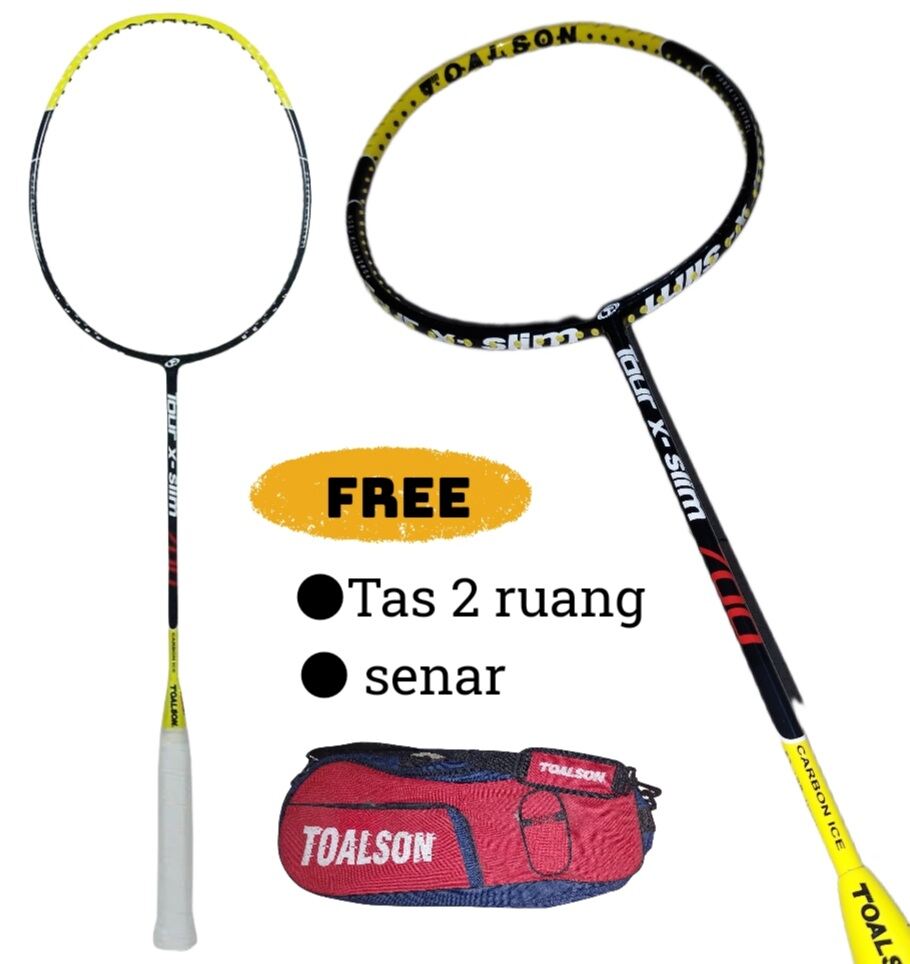 Raket Badminton Toalson Tour X Slim 700 / Toalson X Slim 700 | Lazada ...