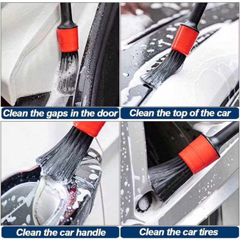 Kuas Detailing Set 5 in 1 brush set kuas pembersih motor pembersih ...