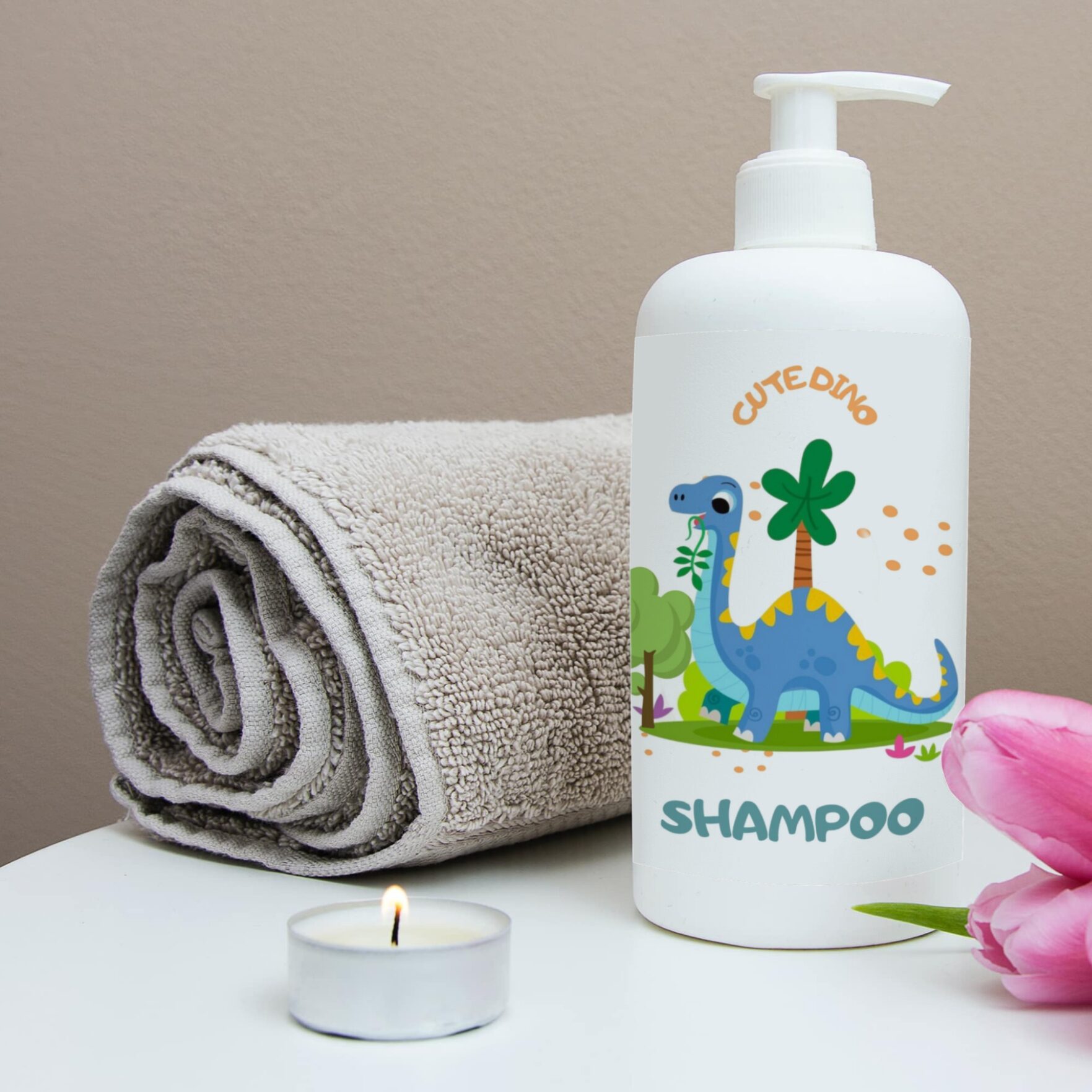 botol pump 500ml dino dinosaurus kartun lucu hadiah souvenir ultah anak ...