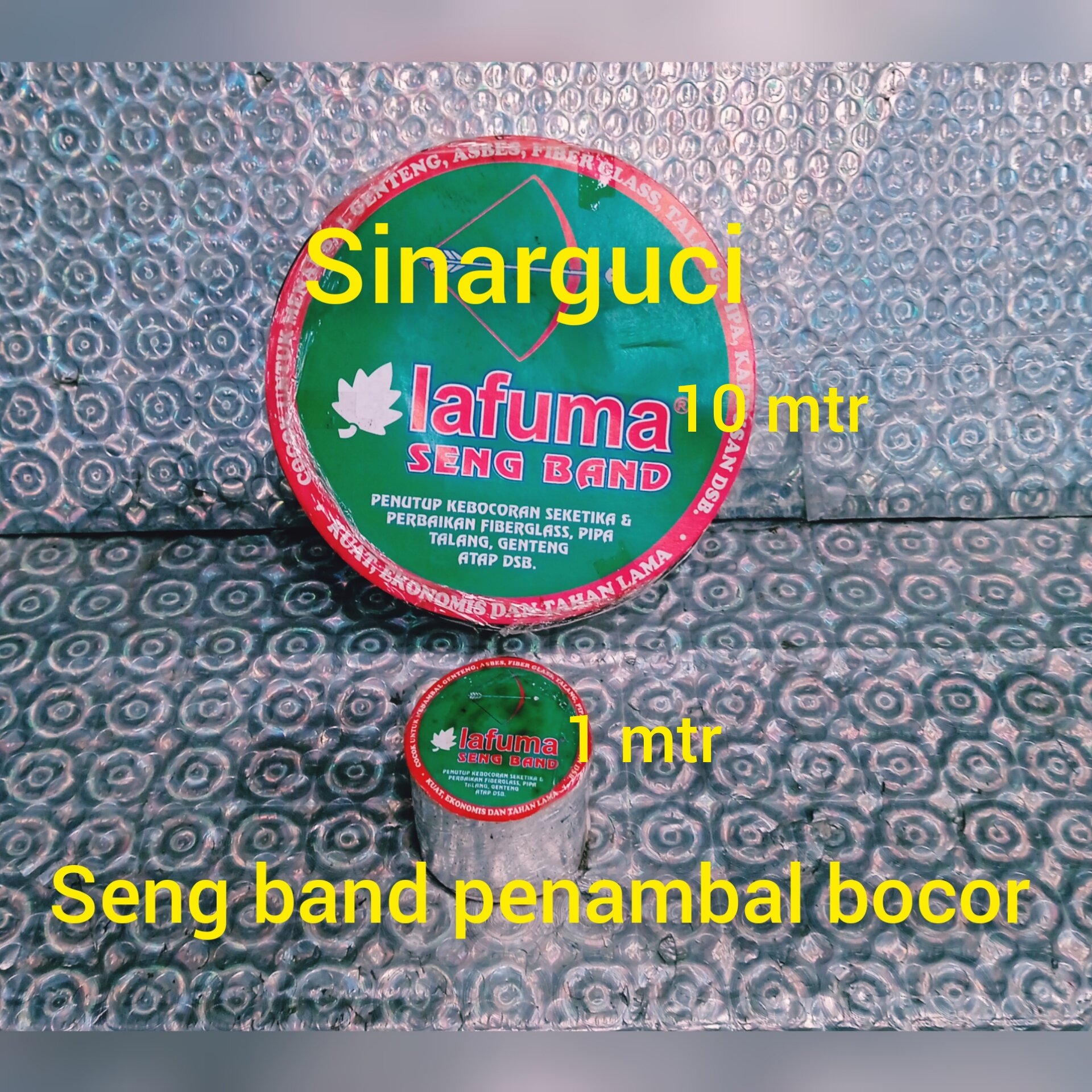 Seng Band Besar Dan Kecil Penambal Bocor Merk Lafuma | Lazada Indonesia