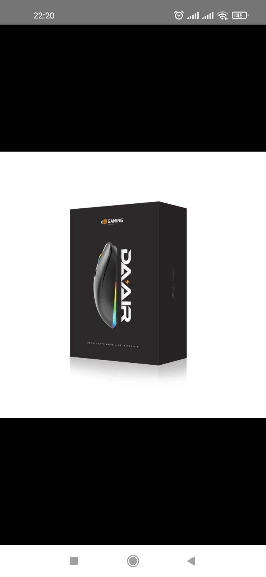 Digital Alliance DA Air Mouse Gaming Wireless RGB | Lazada Indonesia
