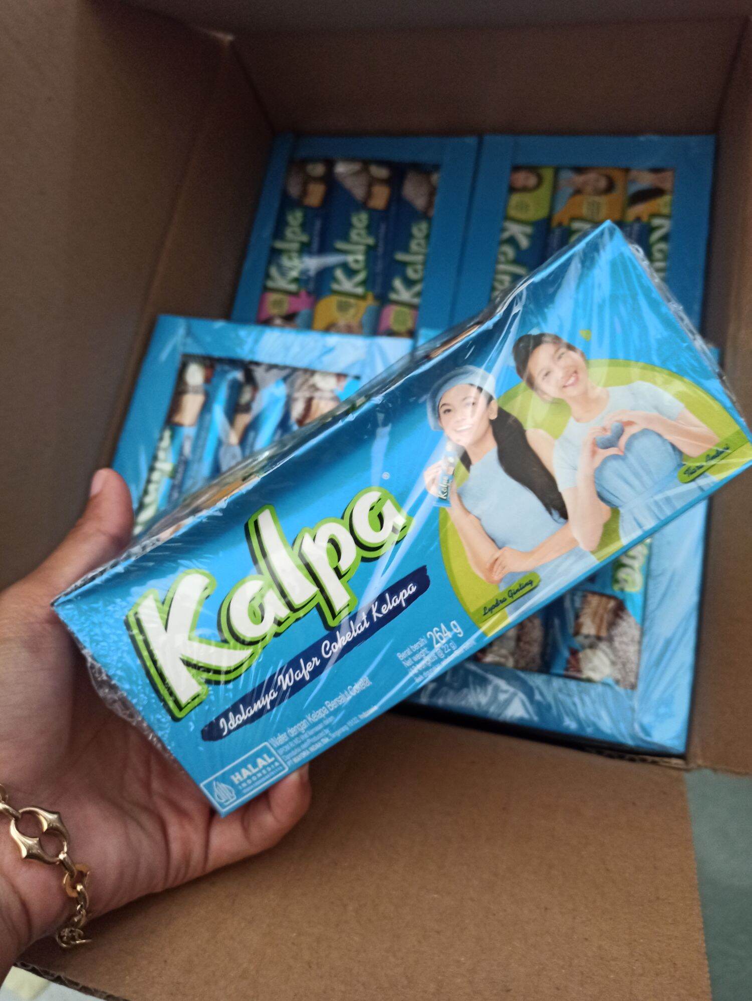 1 box kalpa wafer kalpa isi 12 pcs | Lazada Indonesia