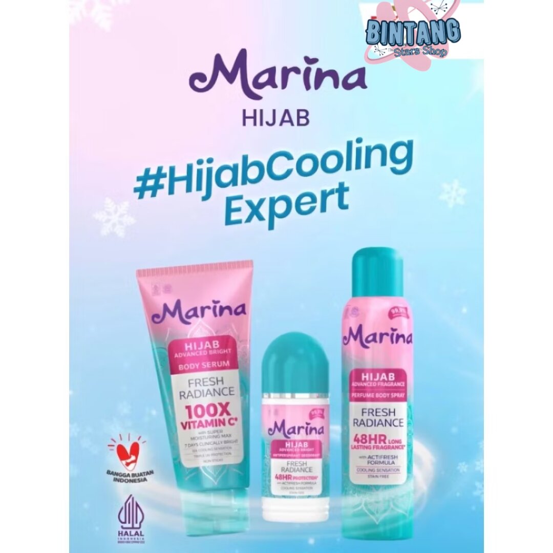 MARINA Antiperspirant Deodorant Roll On 50ml | Lazada Indonesia