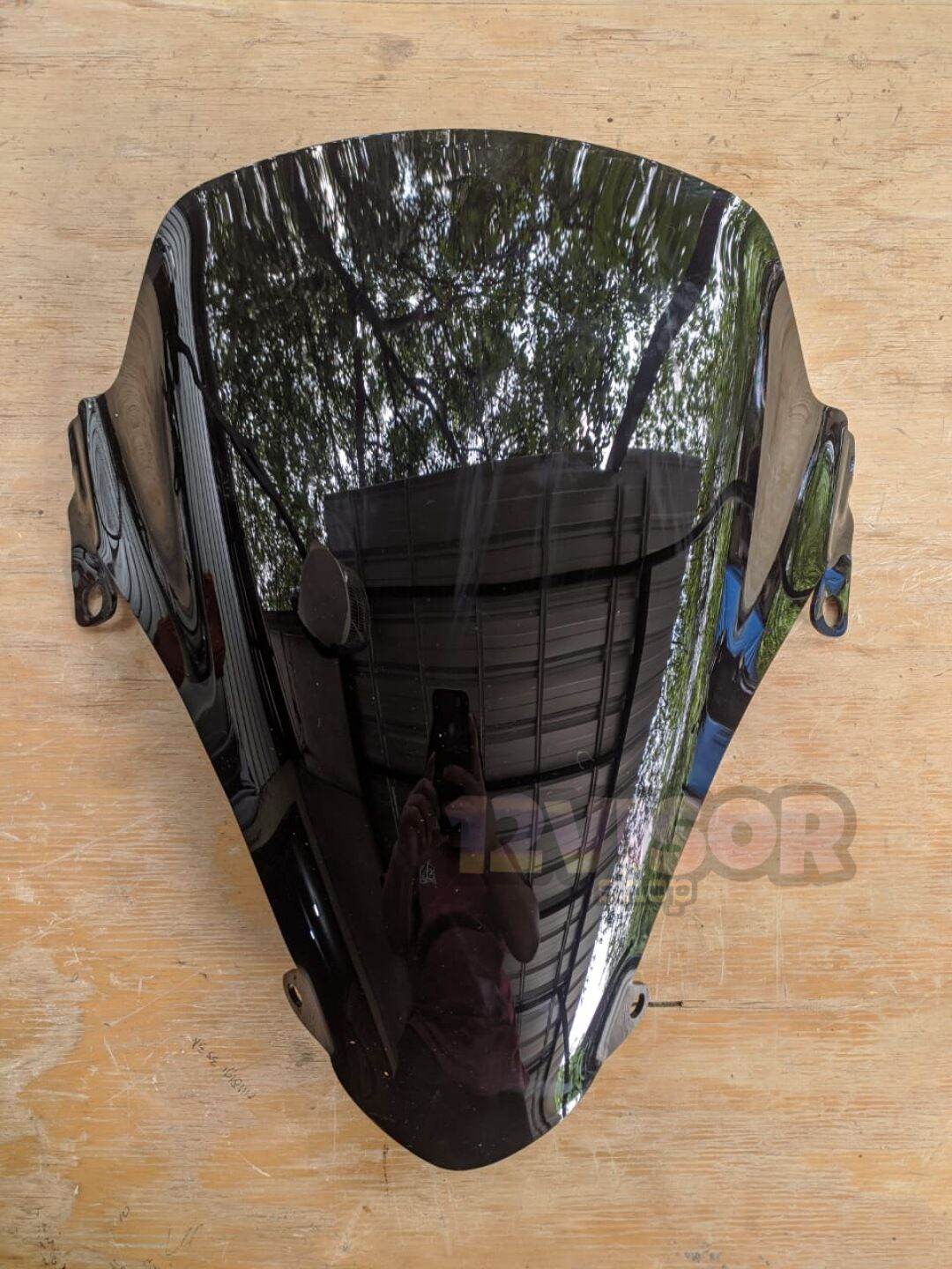 Windshield PCX 150 lokal model Thailand tanpa lubang plat . Visor PCX ...