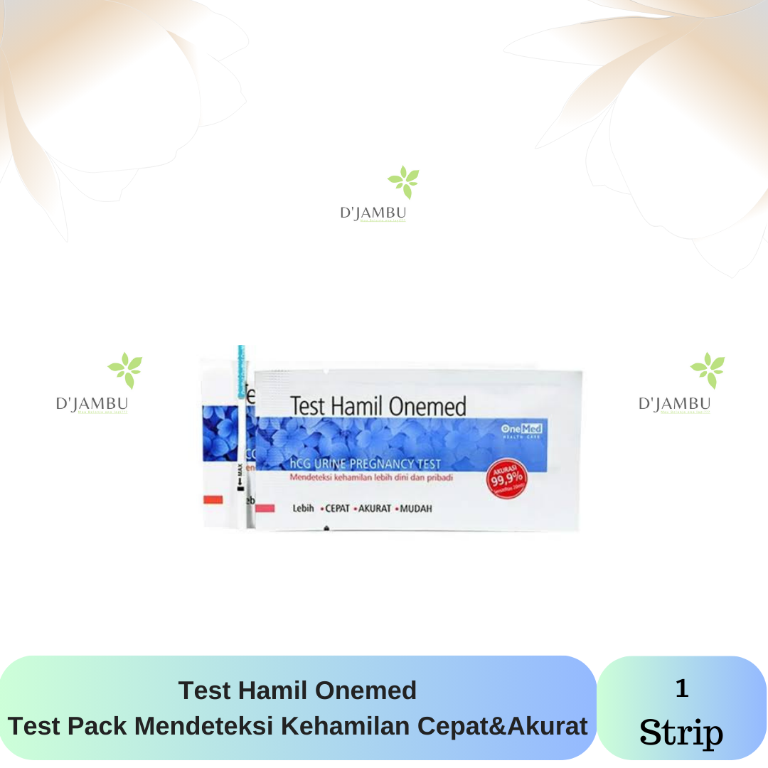 Test Kehamilan Strip One Med / Tespek | Lazada Indonesia