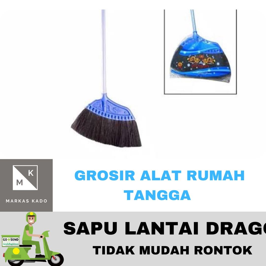 Sapu lantai dragon ijuk awet | Lazada Indonesia