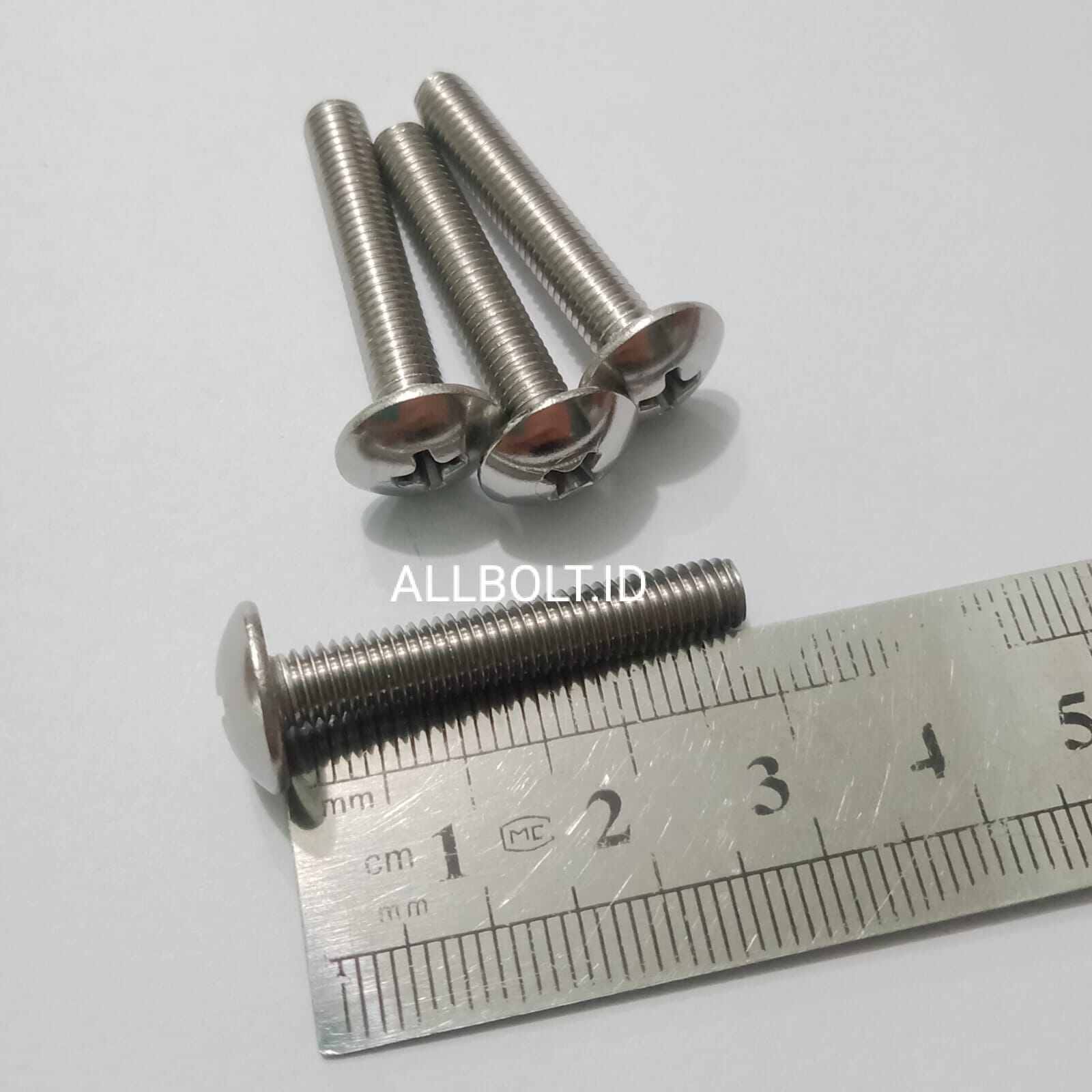 Baut JT stainless baut 8/5mm x 30mm (4biji) | Lazada Indonesia
