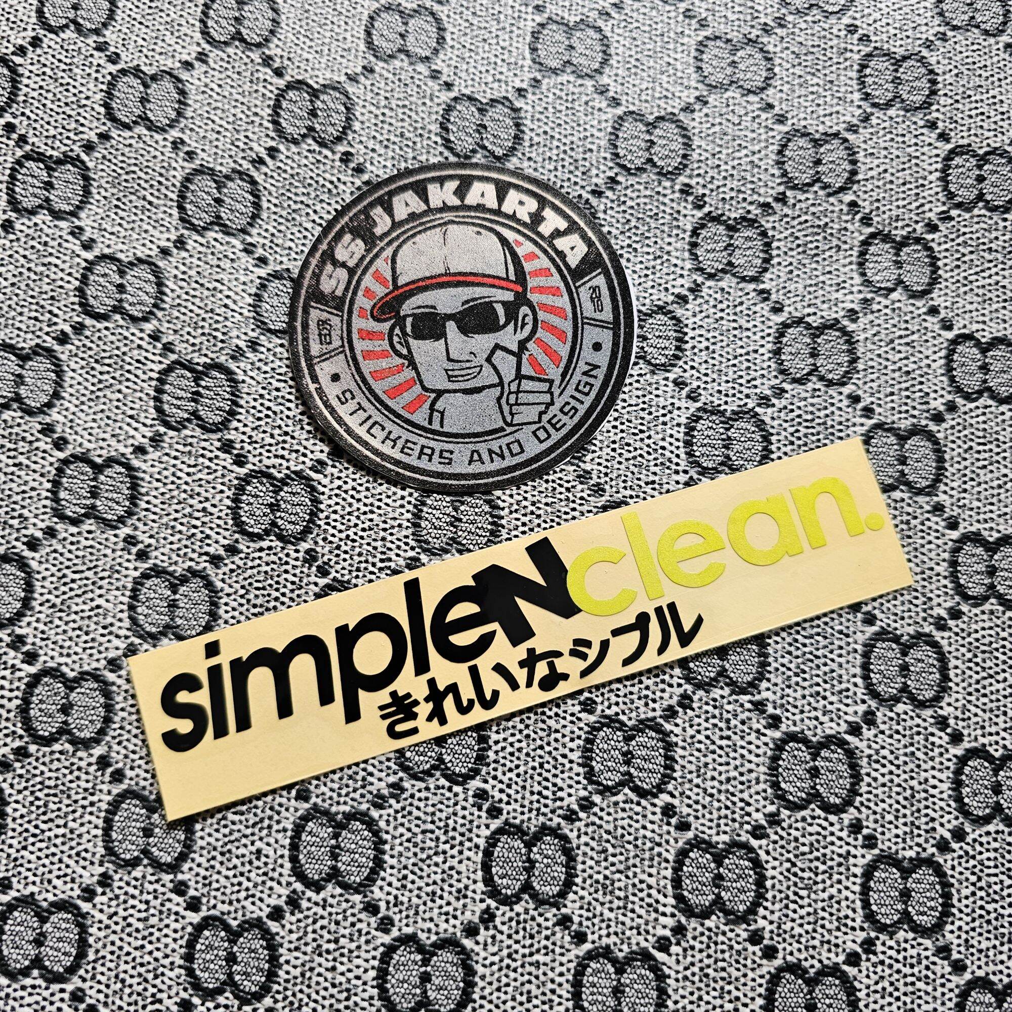 Stiker Sticker SimpleNClean Simple N Clean Cutting | Lazada Indonesia