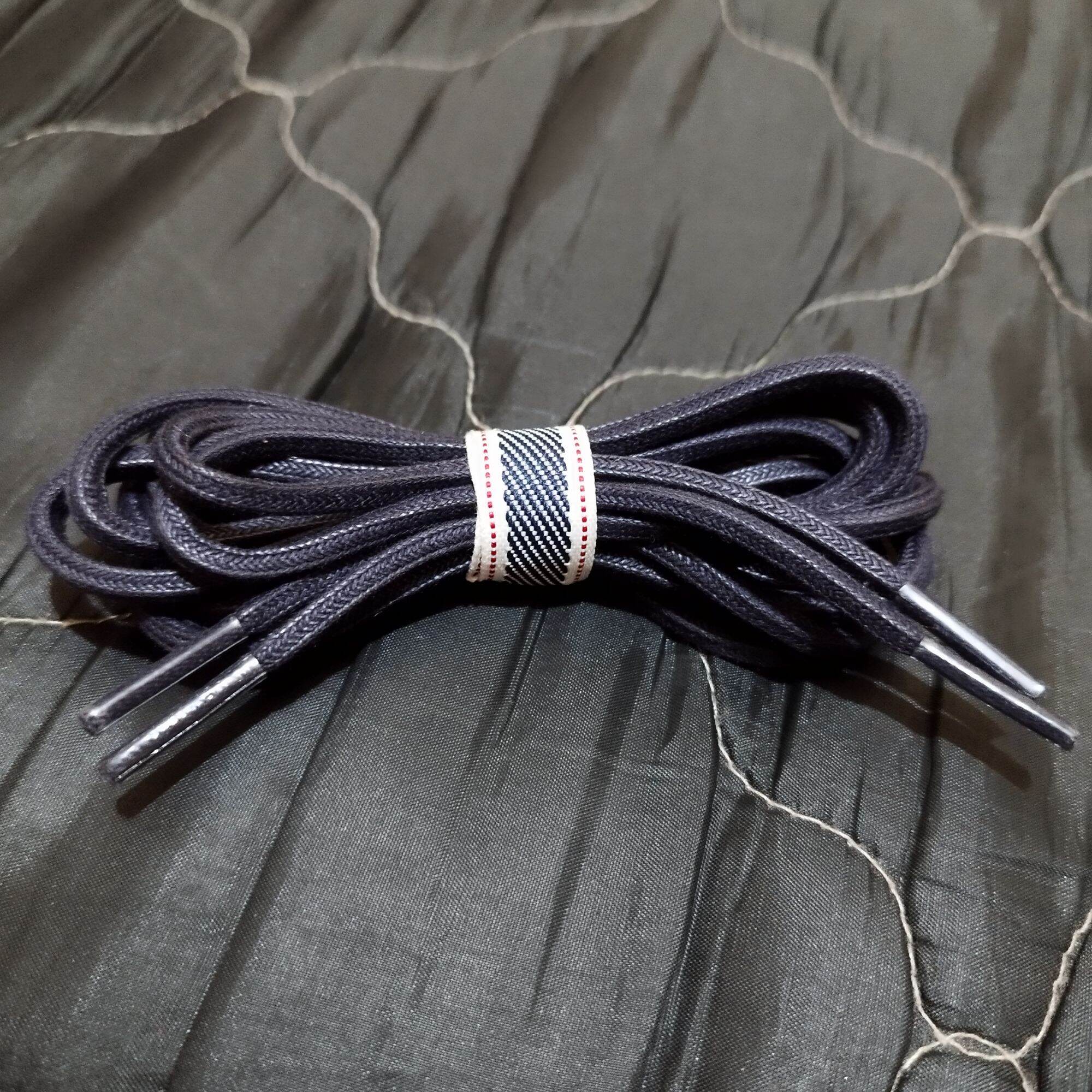 tali sepatu waxed model kotak / tali sepatu kulit kotak / tali sepatu ...