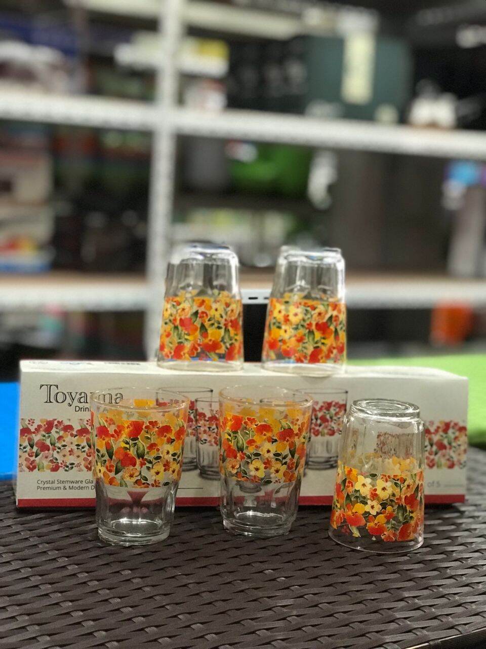 GELAS SET TOYAMA ISI 5 PCS | Lazada Indonesia