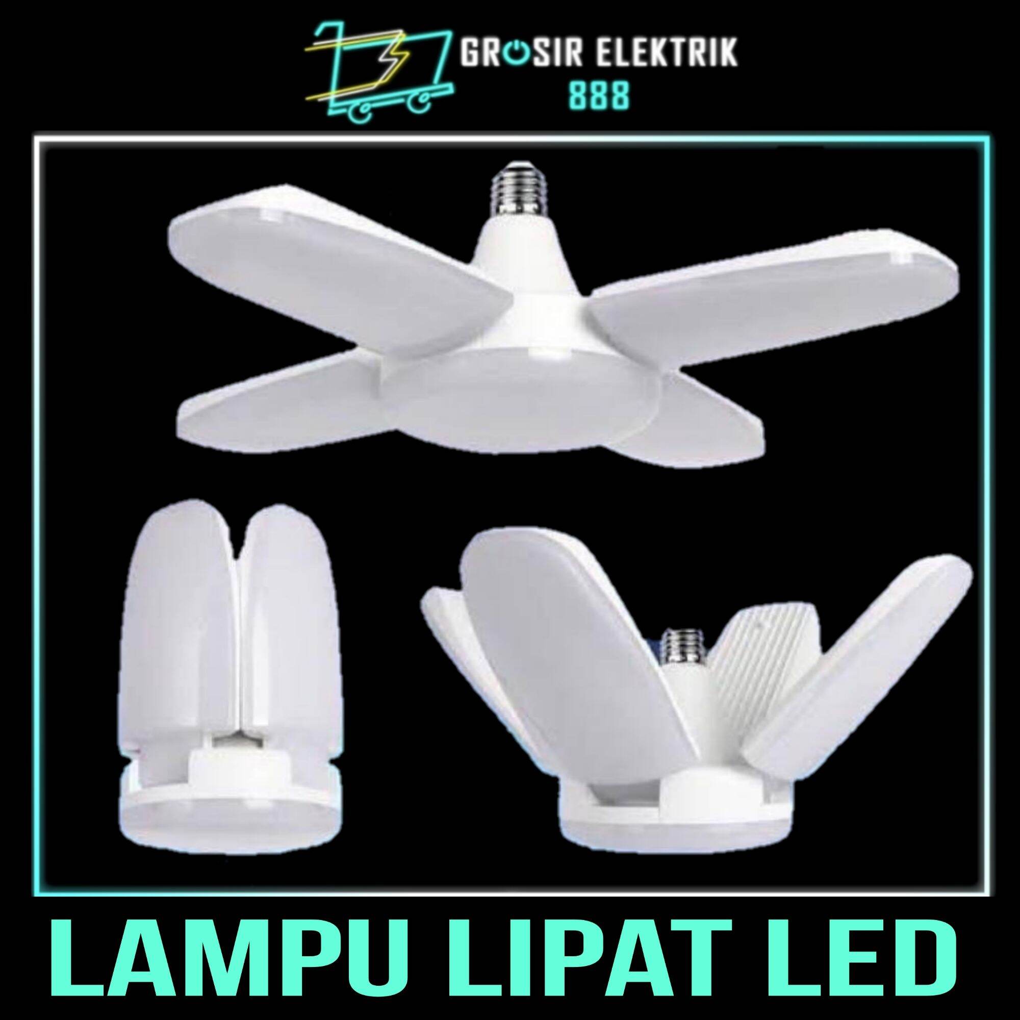 LAMPU LIPAT Vanstar 4 Daun 40 Watt LED BULB | Lazada Indonesia