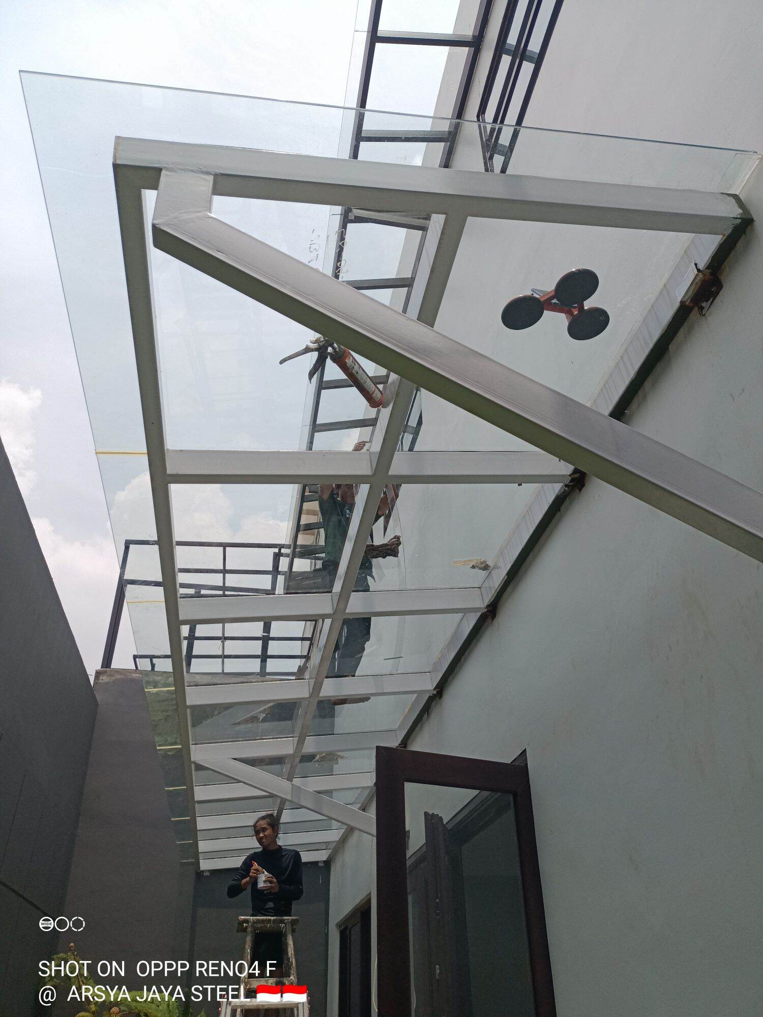 kanopi kaca bening 8 mm | Lazada Indonesia