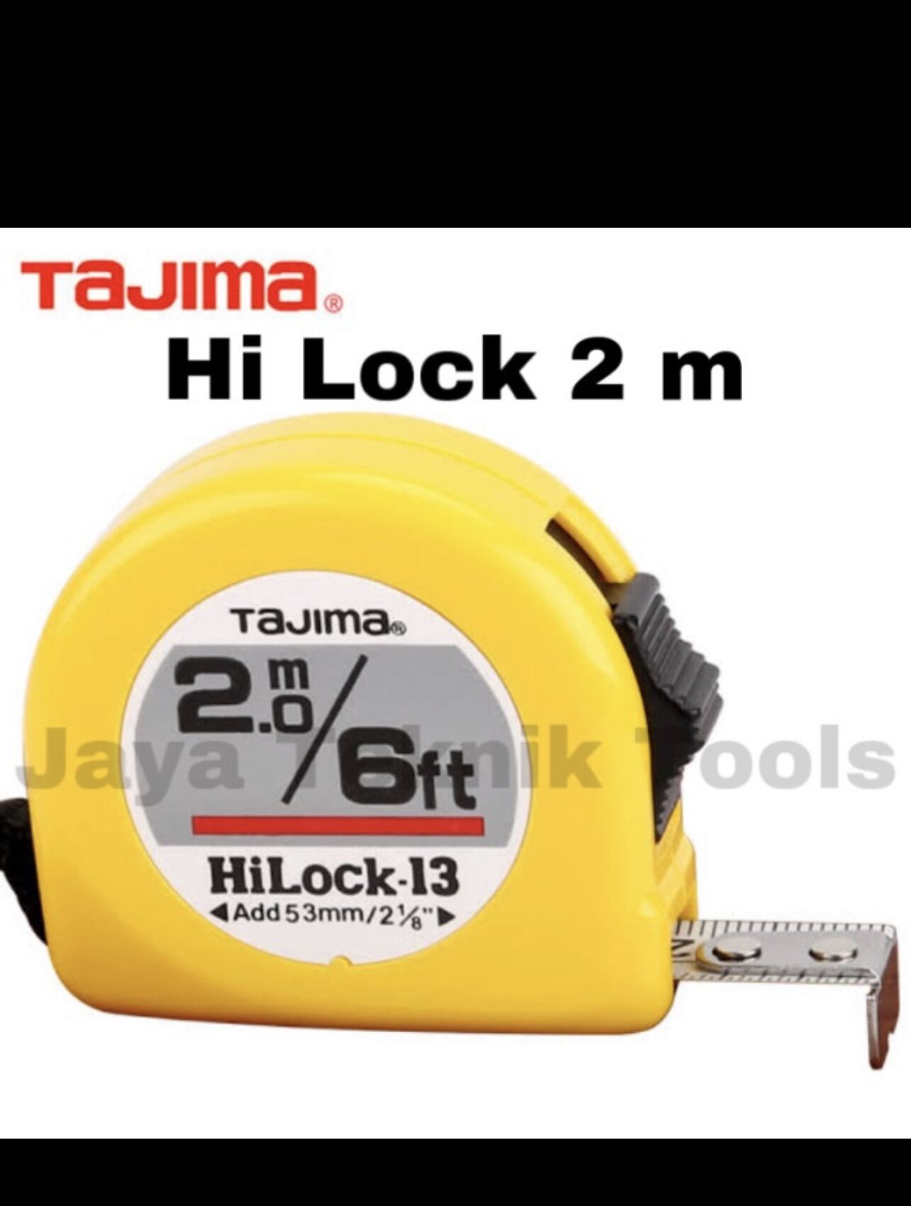 Meteran Tajima 2 meter Hi Lock Kuning Japan Measuring Tape | Lazada Indonesia