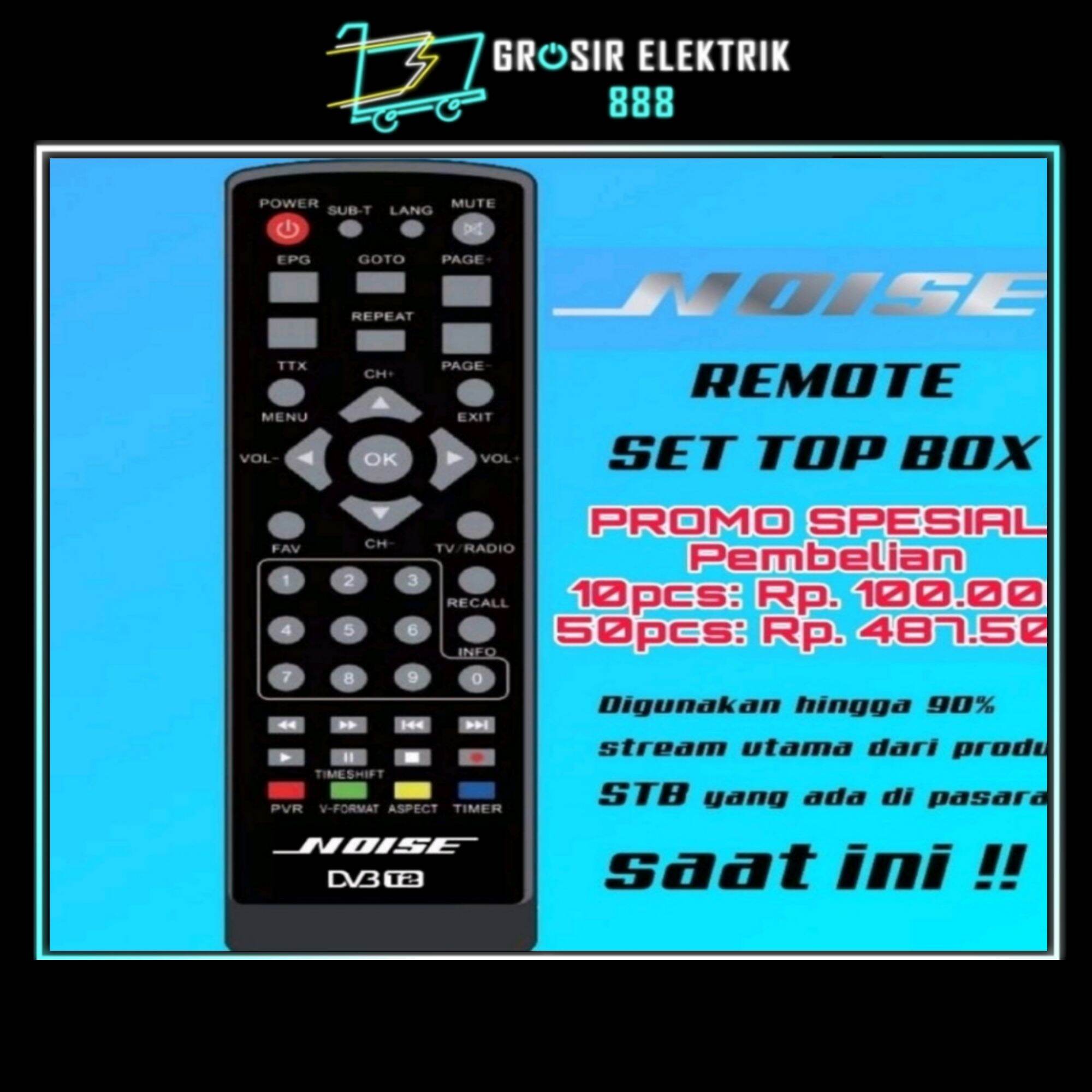 NOISE Remote Set Top Box STB | Lazada Indonesia