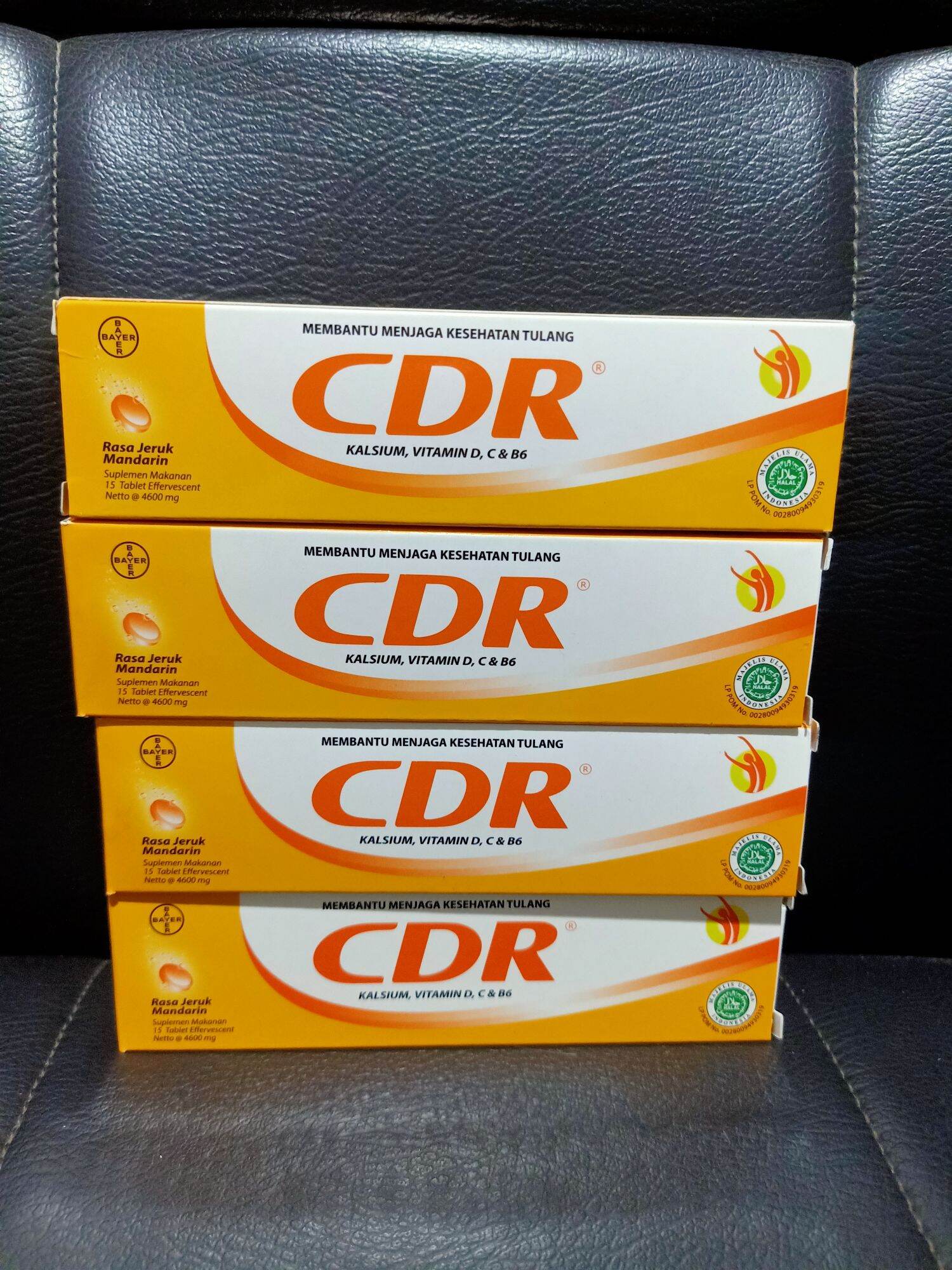 CDR Calcium D Redoxon 15 tablet Rasa Jeruk | Lazada Indonesia