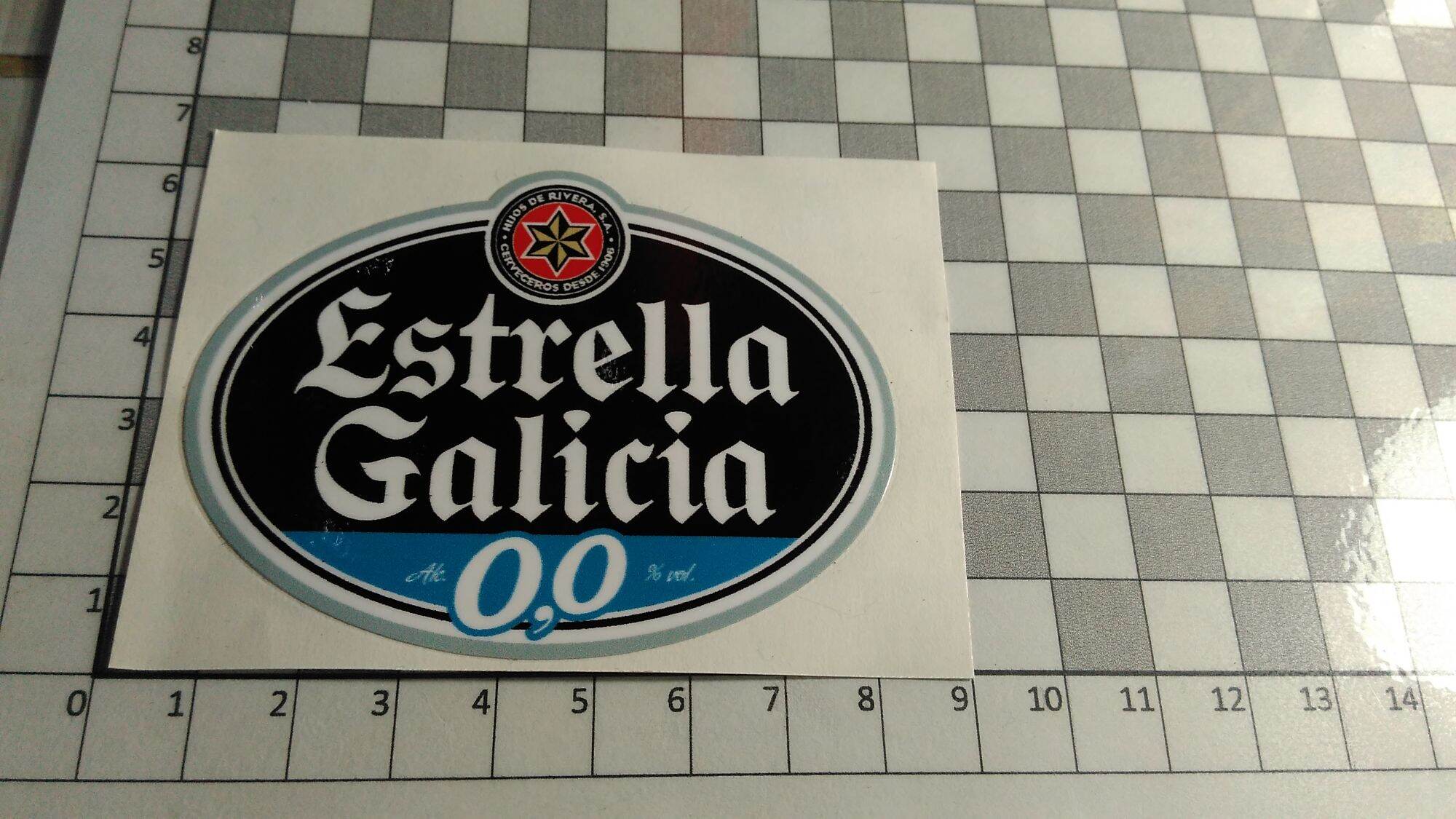 Sticker Print Estrella Galicia 8cm | Lazada Indonesia