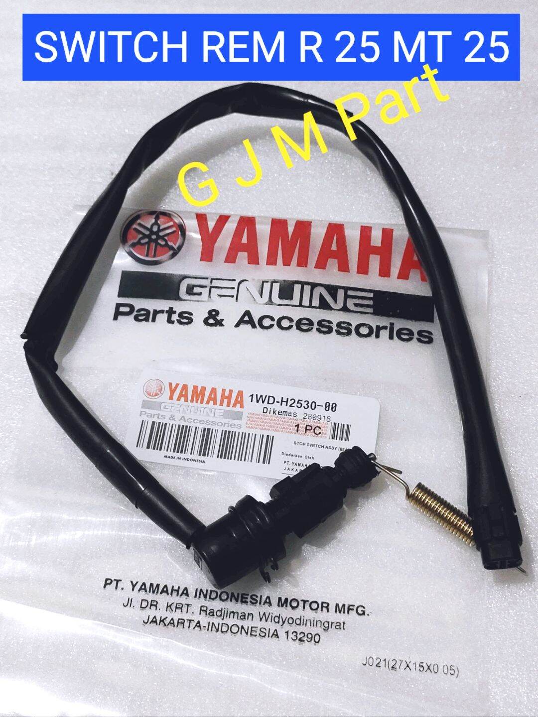 SWITCH REM BELAKANG YAMAHA R25 MT25 ORIGINAL ASLI | Lazada Indonesia