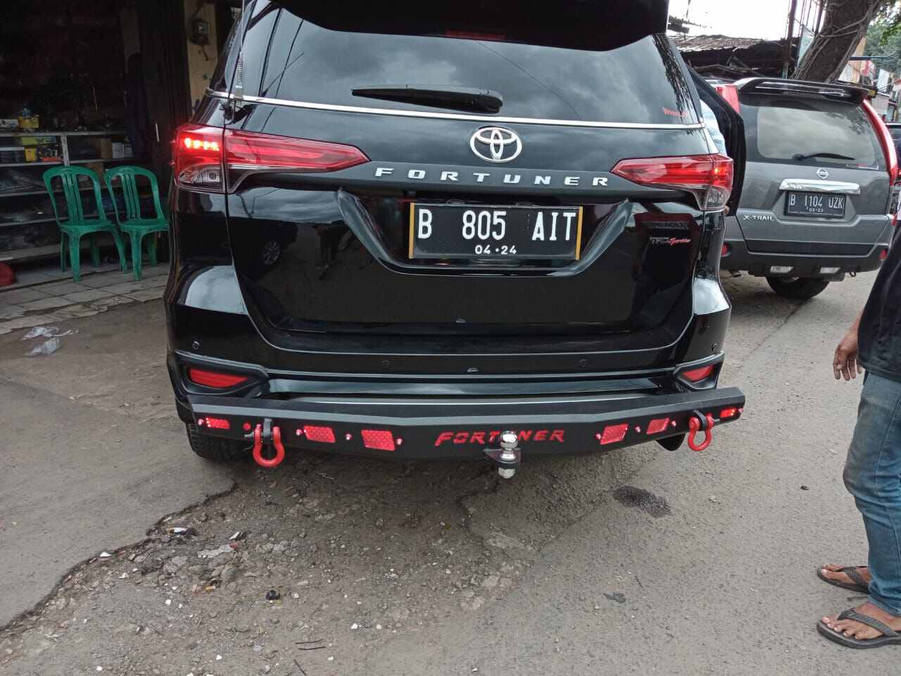 Towing Belakang Fortuner All New Model Overland Besi Bumper Belakang ...