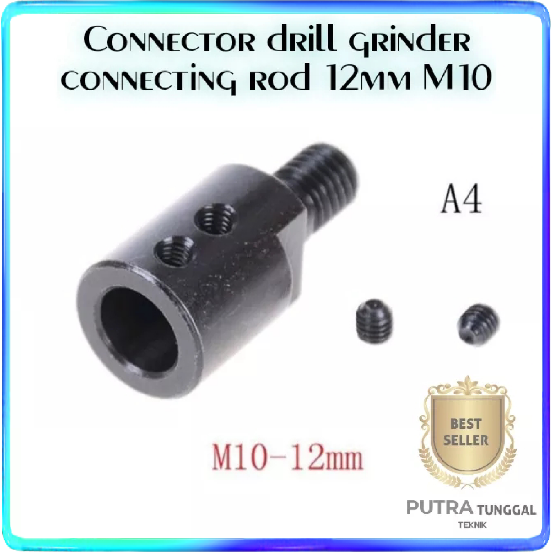 Shank 12mm M10 Arbor Mandrel Connector drill grinder connecting rod ...