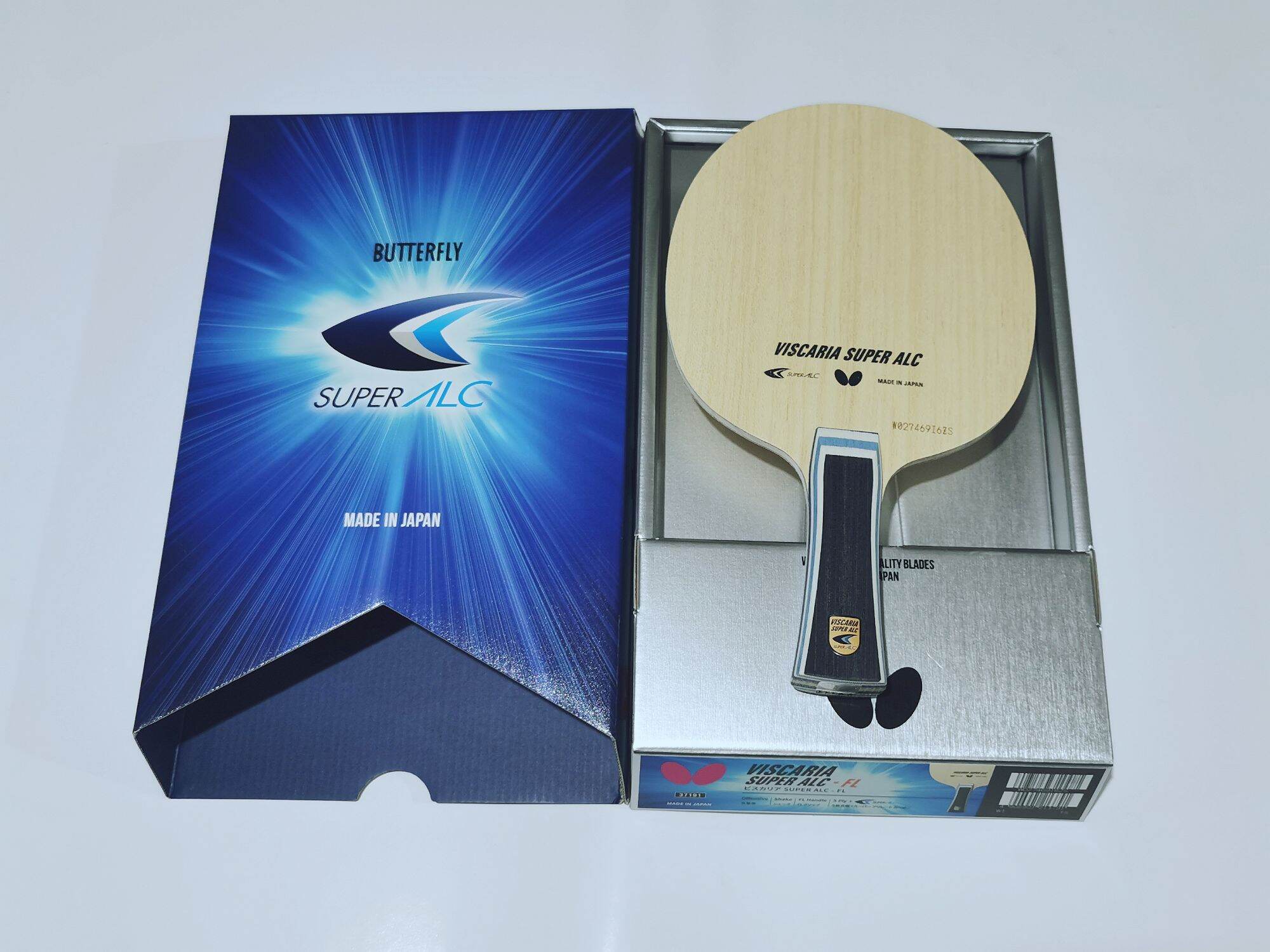 卓球 ラケット Butterfly(バタフライ) ビスカリア スーパー ALC ビスカリア SUPER ALC｜製品情報｜バタフライ卓球用品