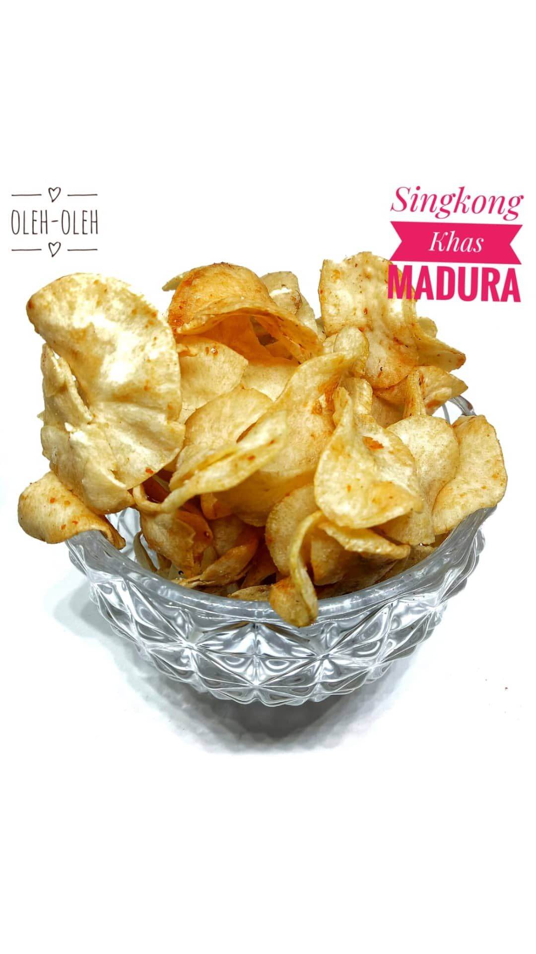 Snack Cemilan Oleh Oleh Khas Madura Singkong Baby Pedas 1 Kilo | Lazada ...