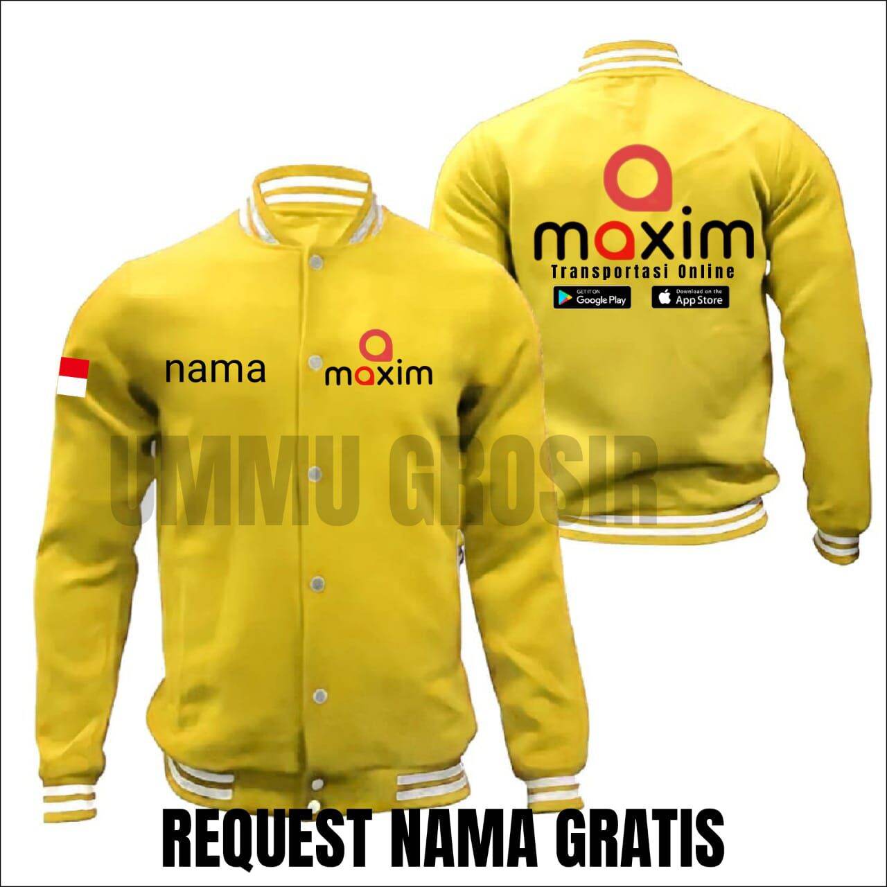Jaket Maxim driver terbaru dan keren | Lazada Indonesia