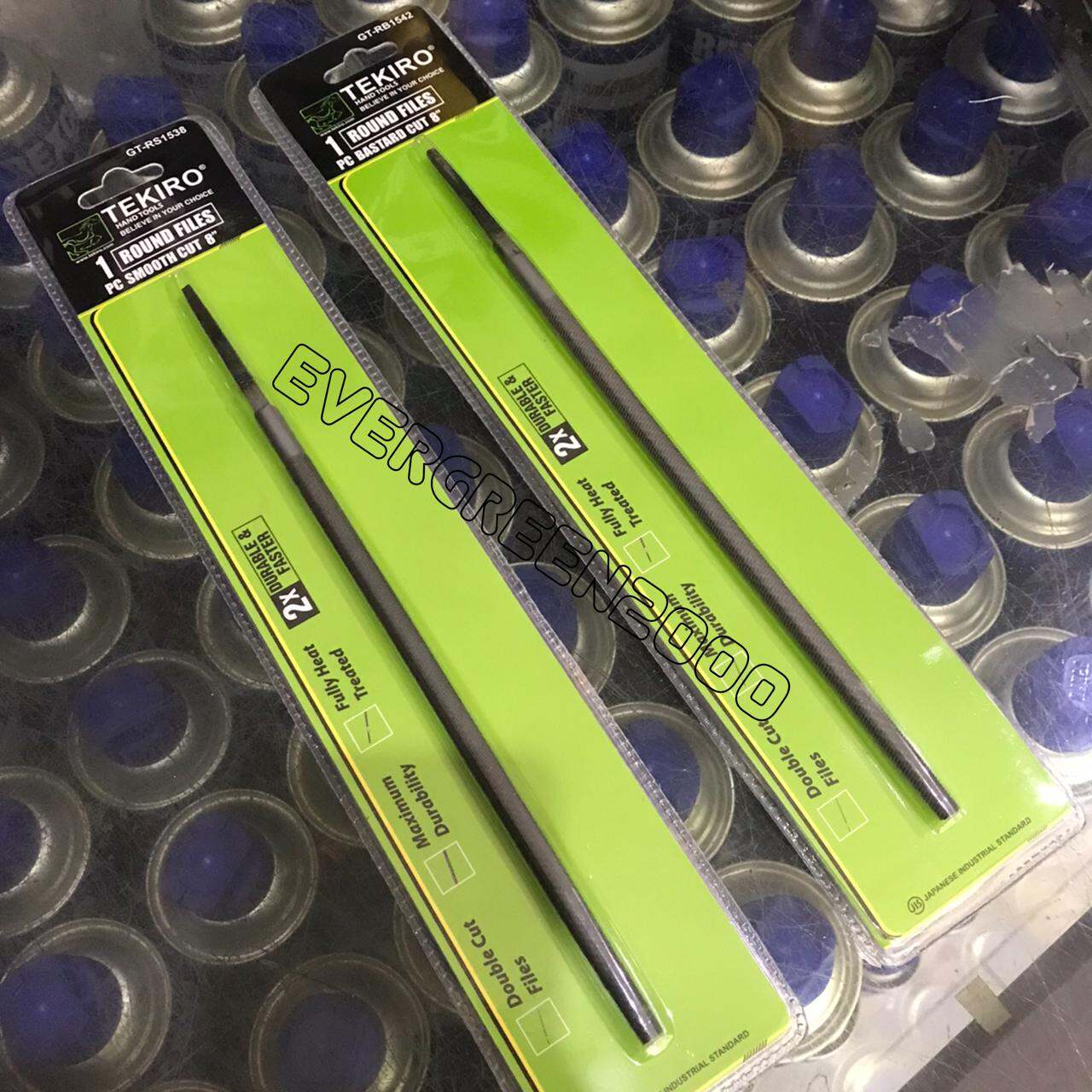 Kikir Besi model Bulat 8" in TEKIRO (Kasar atau Halus) 8 inchi (20 cm ...