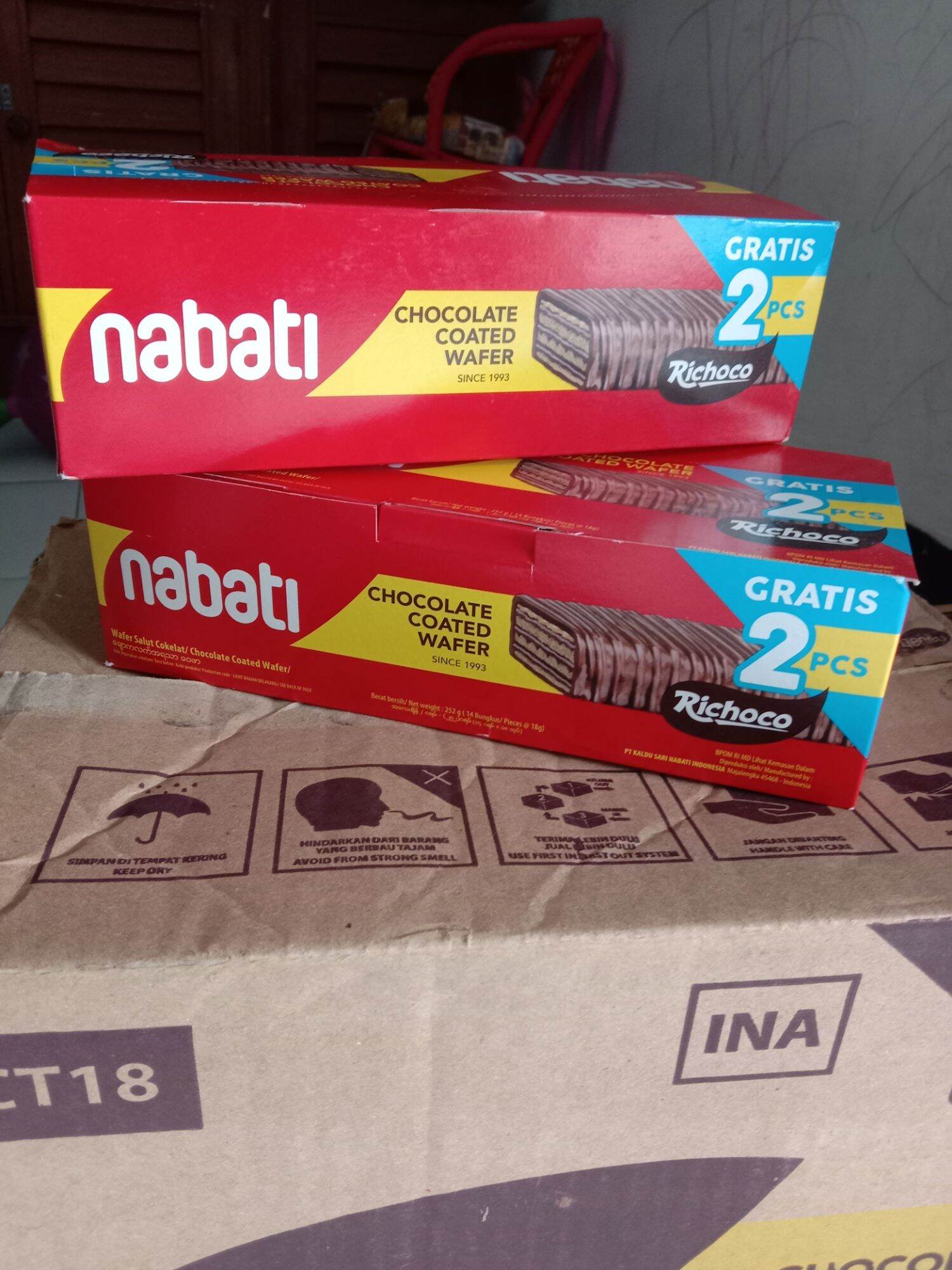 nabati COATED wafer coklat RICHOCO | Lazada Indonesia