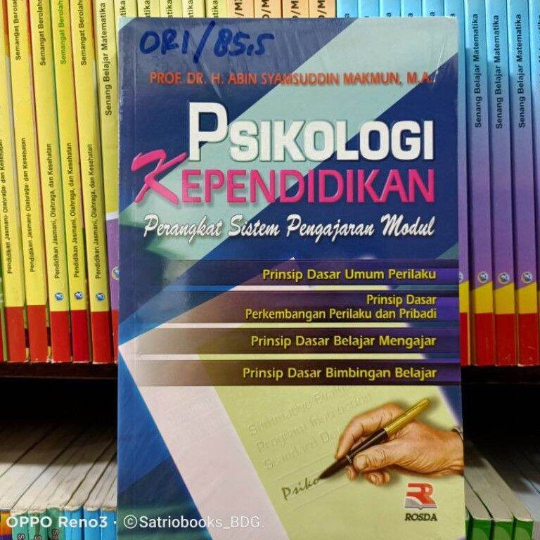 BUKU ORIGINAL_ Buku Psikologi Kependidikan . .Prof.Dr.Abin Syamsudin. | Lazada Indonesia