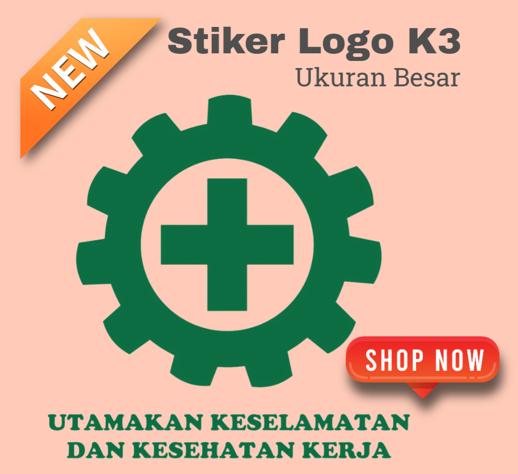 Stiker Logo K3 Keselamatan Kerja Ukuran Lebar 30 X 40 Cm | Lazada Indonesia