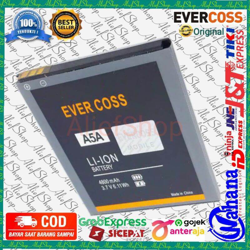 Batrai Cross Evercoss A5A Biasa Batre EVER COSS Baterai Ever Cros ...