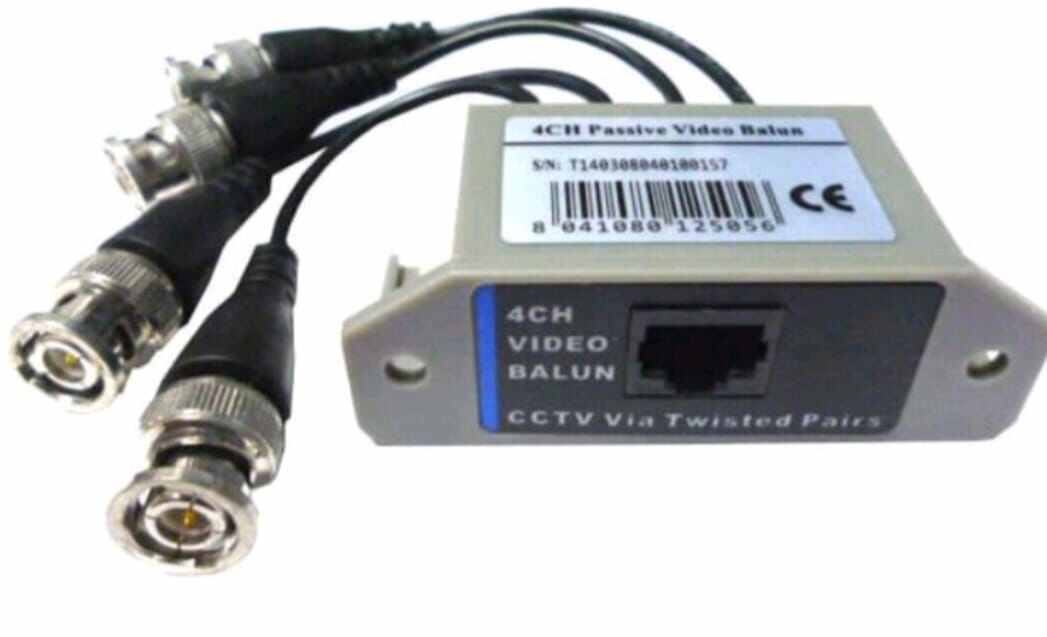 hd video balun 4ch cctv via twisted pair | Lazada Indonesia