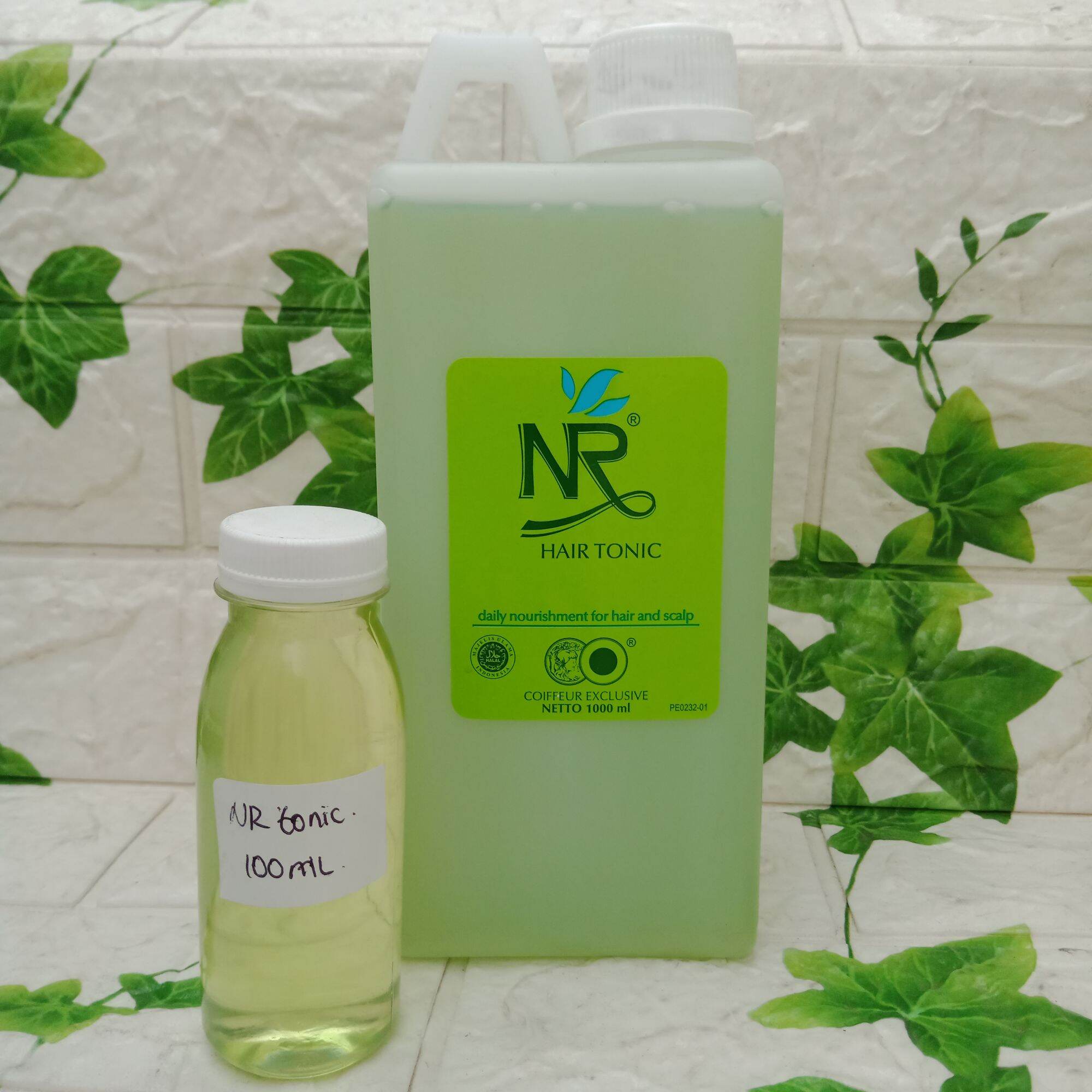NR HAIR TONIC DAILY HAIR TONIK NR HIJAU KEMASAN REFILL 100 ML | Lazada ...