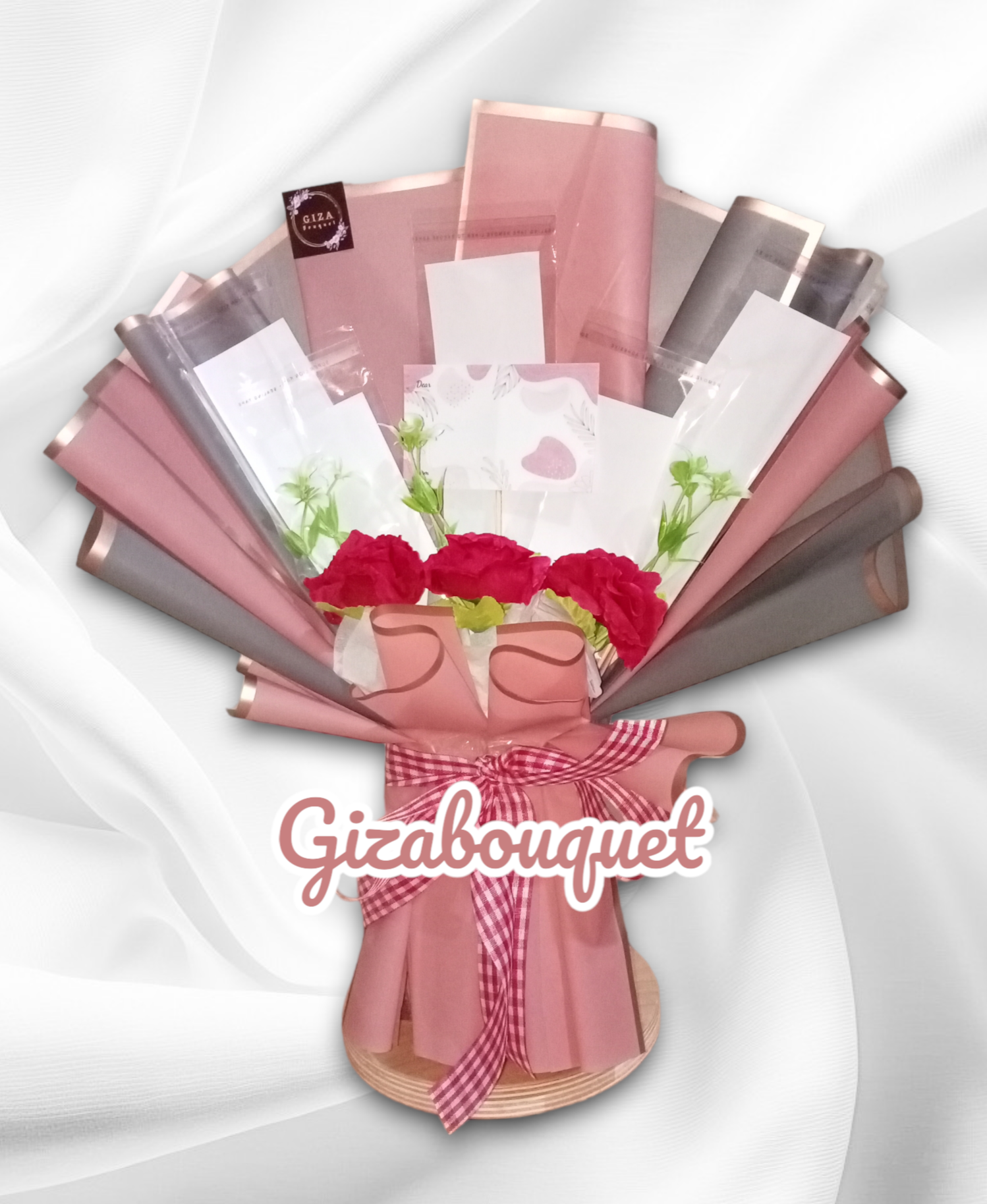 READY BUKET UANG KOSONG WARNA PINK ABU | Lazada Indonesia