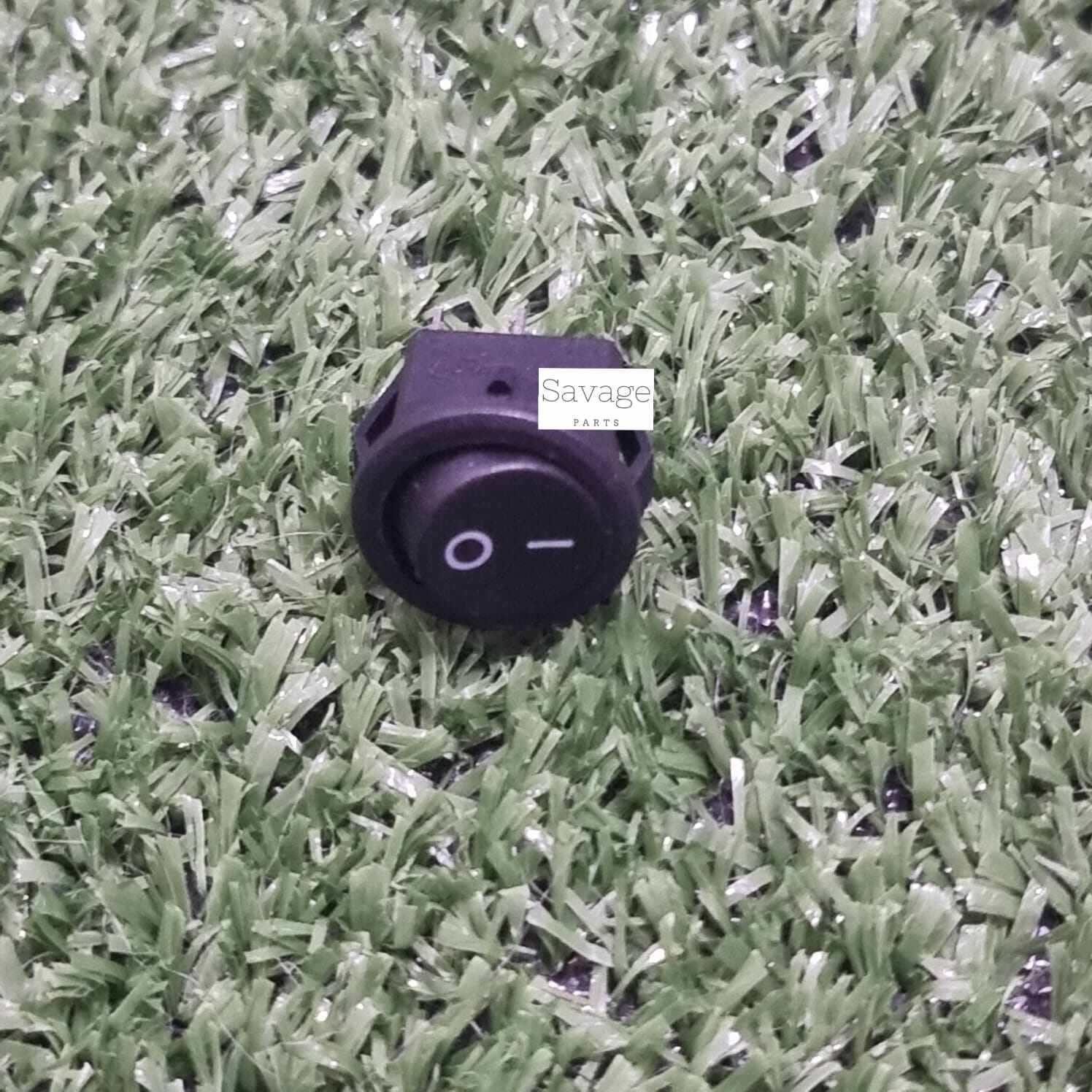 SAKLAR 2 PIN BULAT HITAM KECIL SWITCH ON OFF 2P SWITH 2PIN | Lazada ...