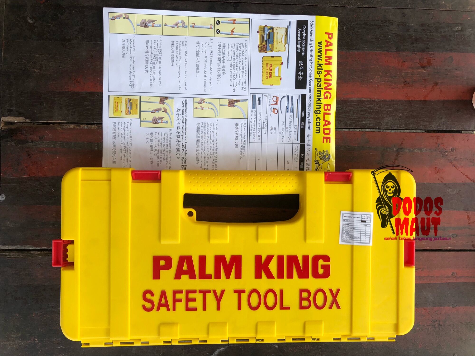 Egrek KLS / Palm King ToolBox ORIGINAL Satu Set LENGKAP | Lazada Indonesia