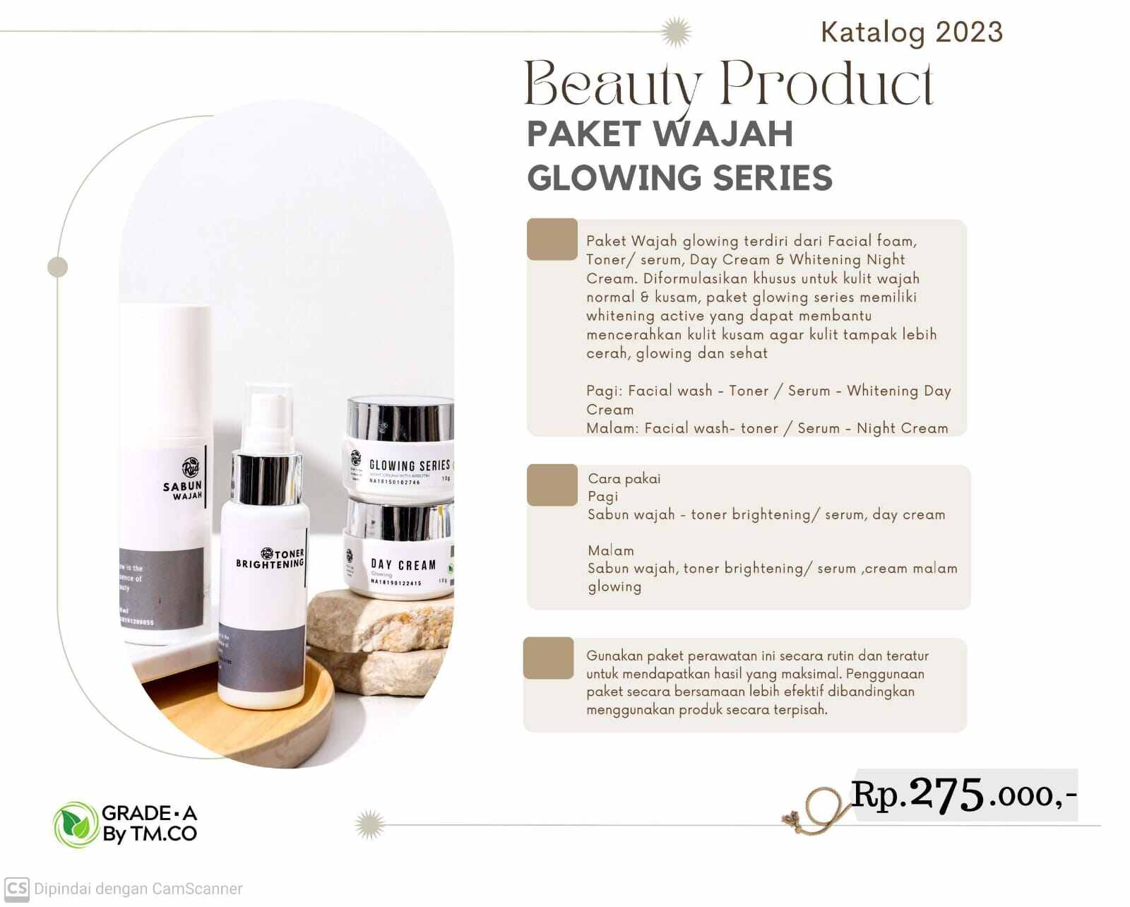 Paket glowing series Grade A by TMCO | Lazada Indonesia