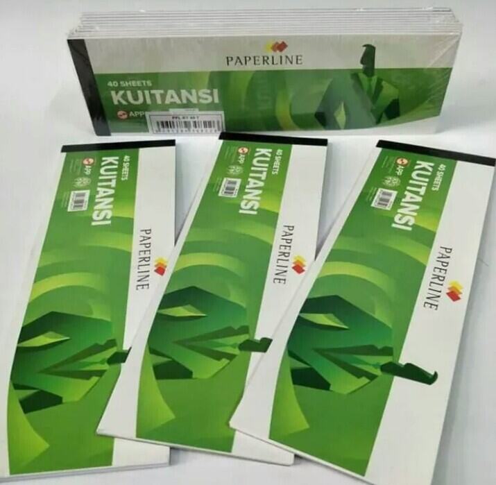 buku kuitansi 1 Pack isi 10 Buku - Buku kwitansi Paperline PPL KT 40 M/SIDU - Bisa COD | Lazada ...