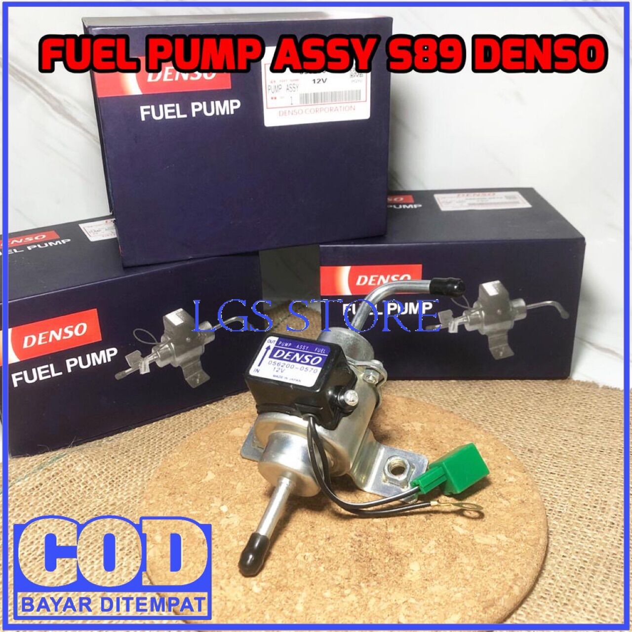FUEL PUMP S89 DENSO - FUEL PUMP ASSY S89 - POMPA BENSIN ZEBRA 1.3 ...