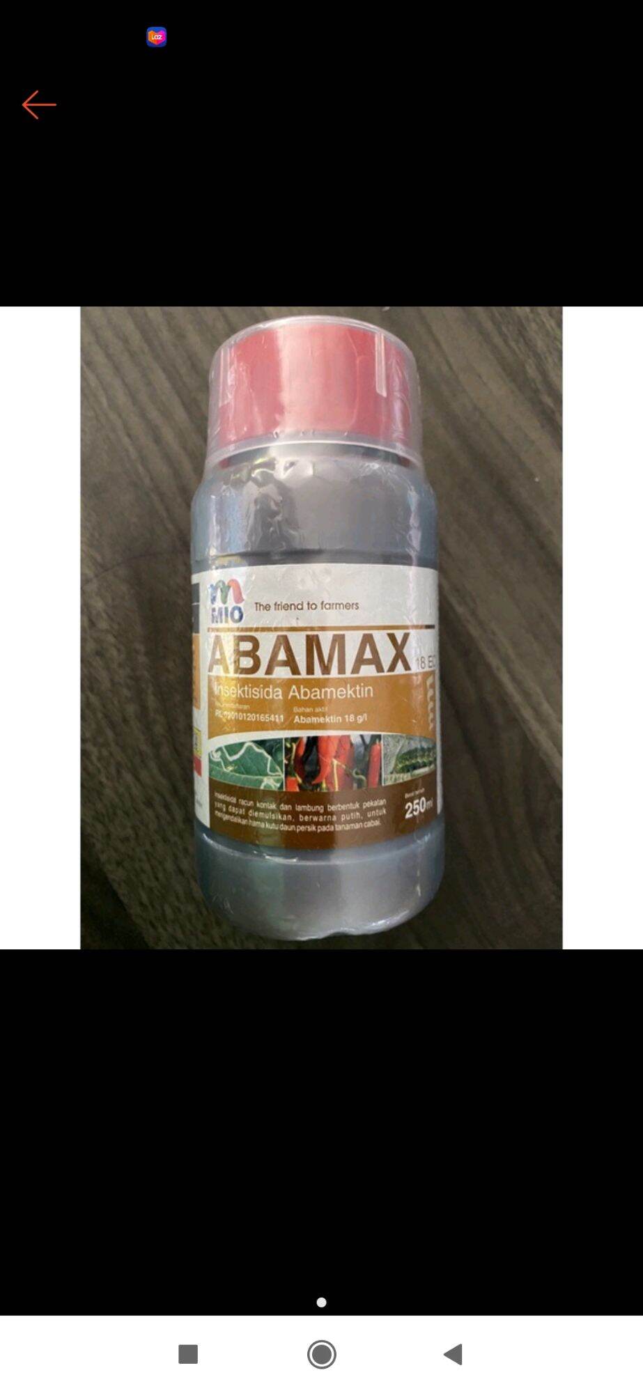 Insektisida abamax 18 ec 250 ml | Lazada Indonesia