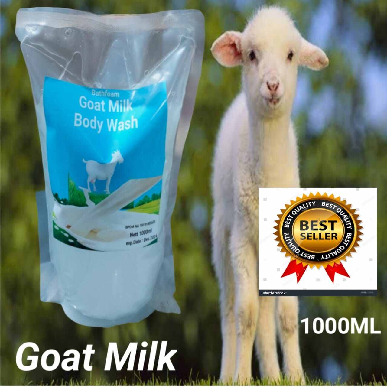 Sabun mandi cair goat milk 1kg | Lazada Indonesia