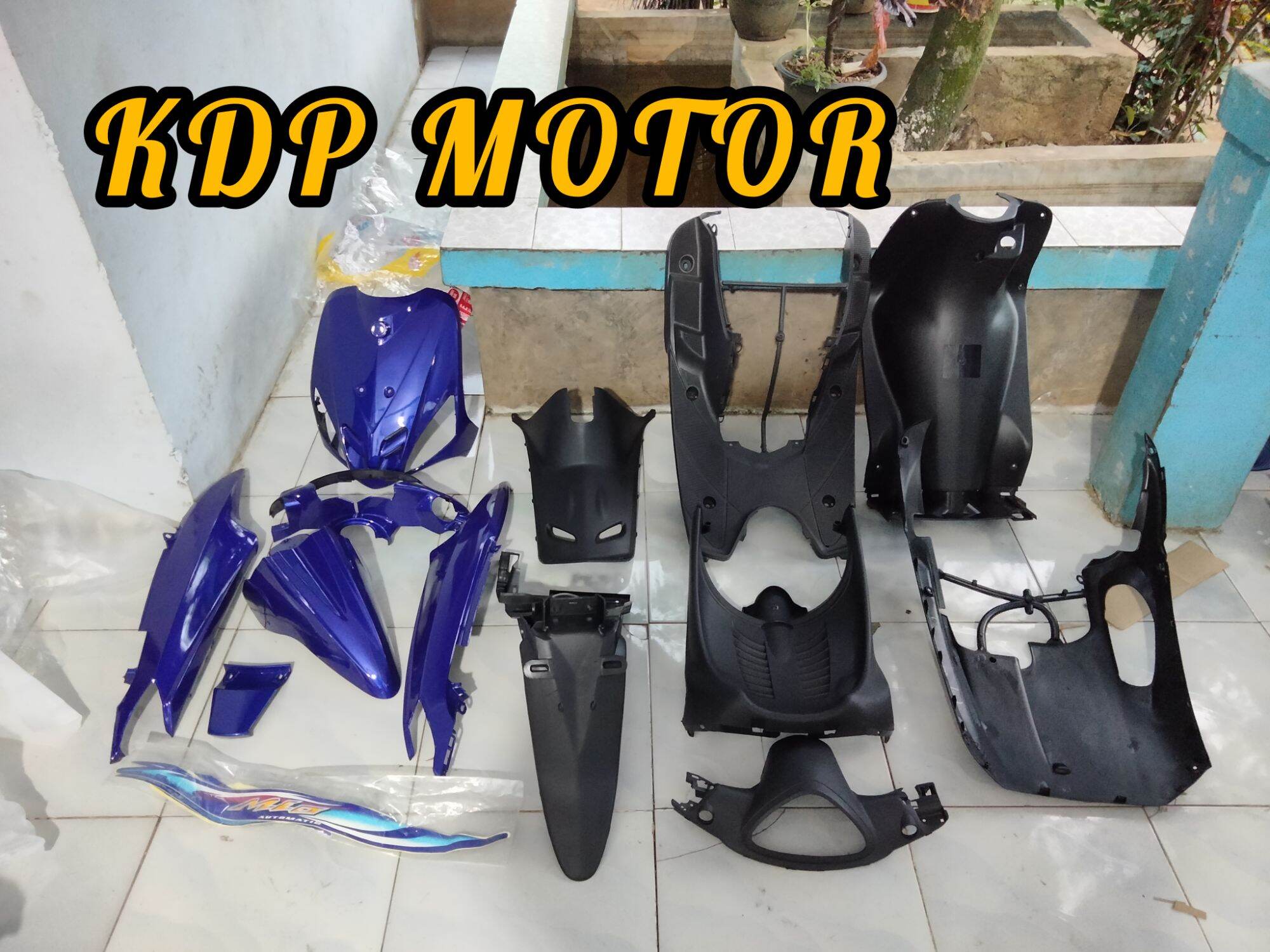 PAKETAN COVER FULL BODY HALUS DAN FULL BODY KASAR MOTOR YAMAHA MIO ...
