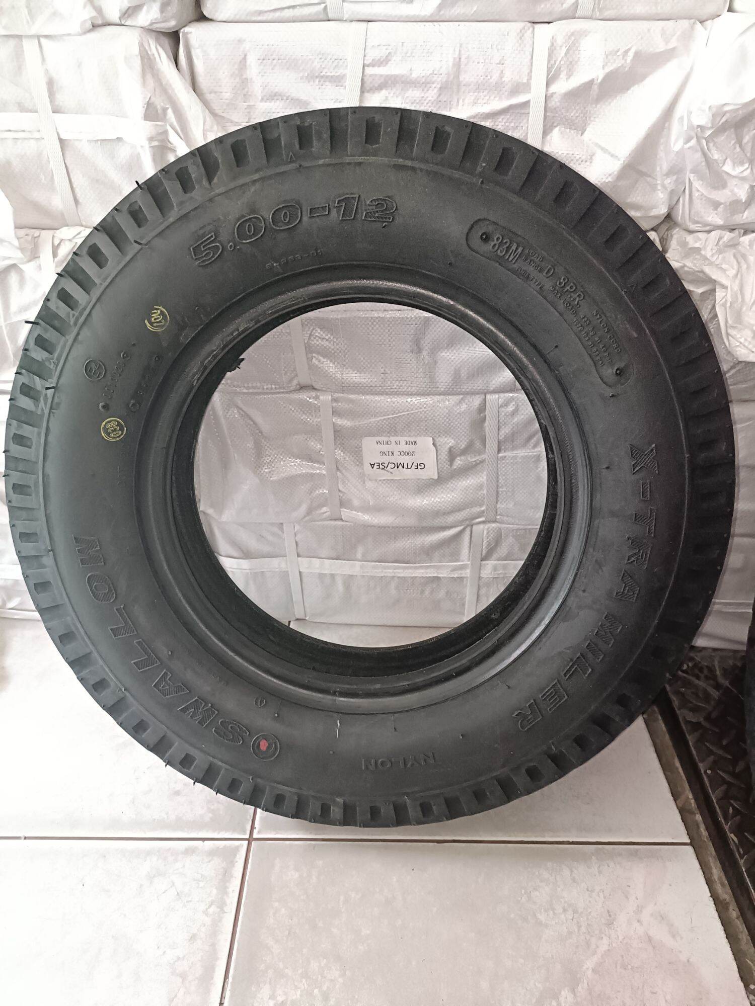 Ban luar Motor Roda Tiga dan mobil Swallow ukuran 500-12. asli original ...